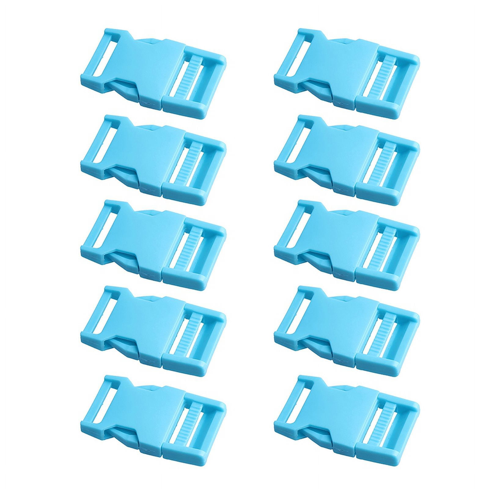 Ruanlalo 10Pcs Clips Buckles Simple Thicker Convenient Colorful Plastic ...