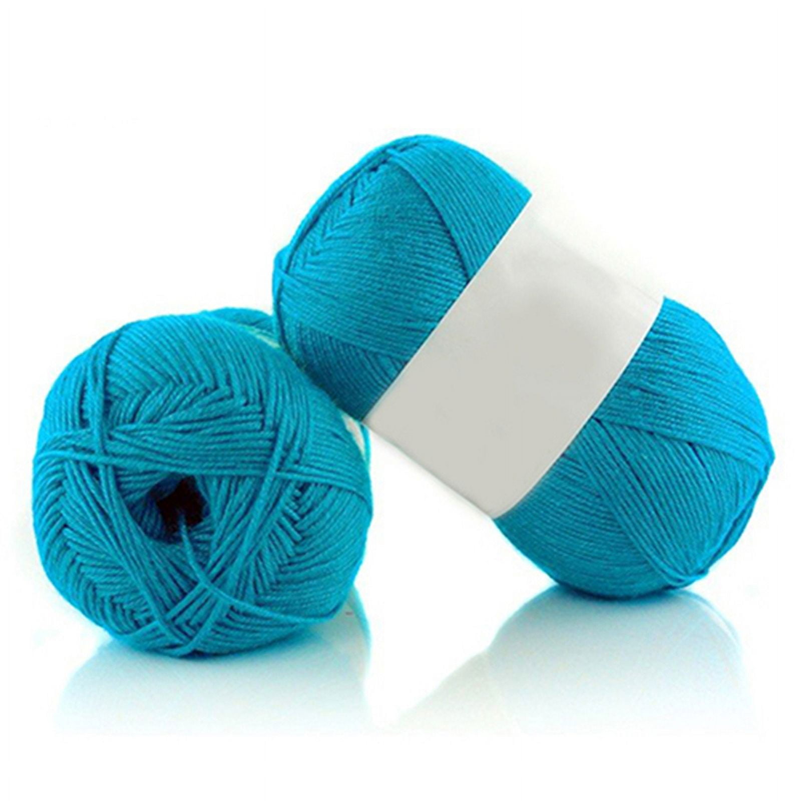 Ruanlalo 1Pc 50g Per Skein Soft Bamboo Crochet Cotton Knitting Baby ...