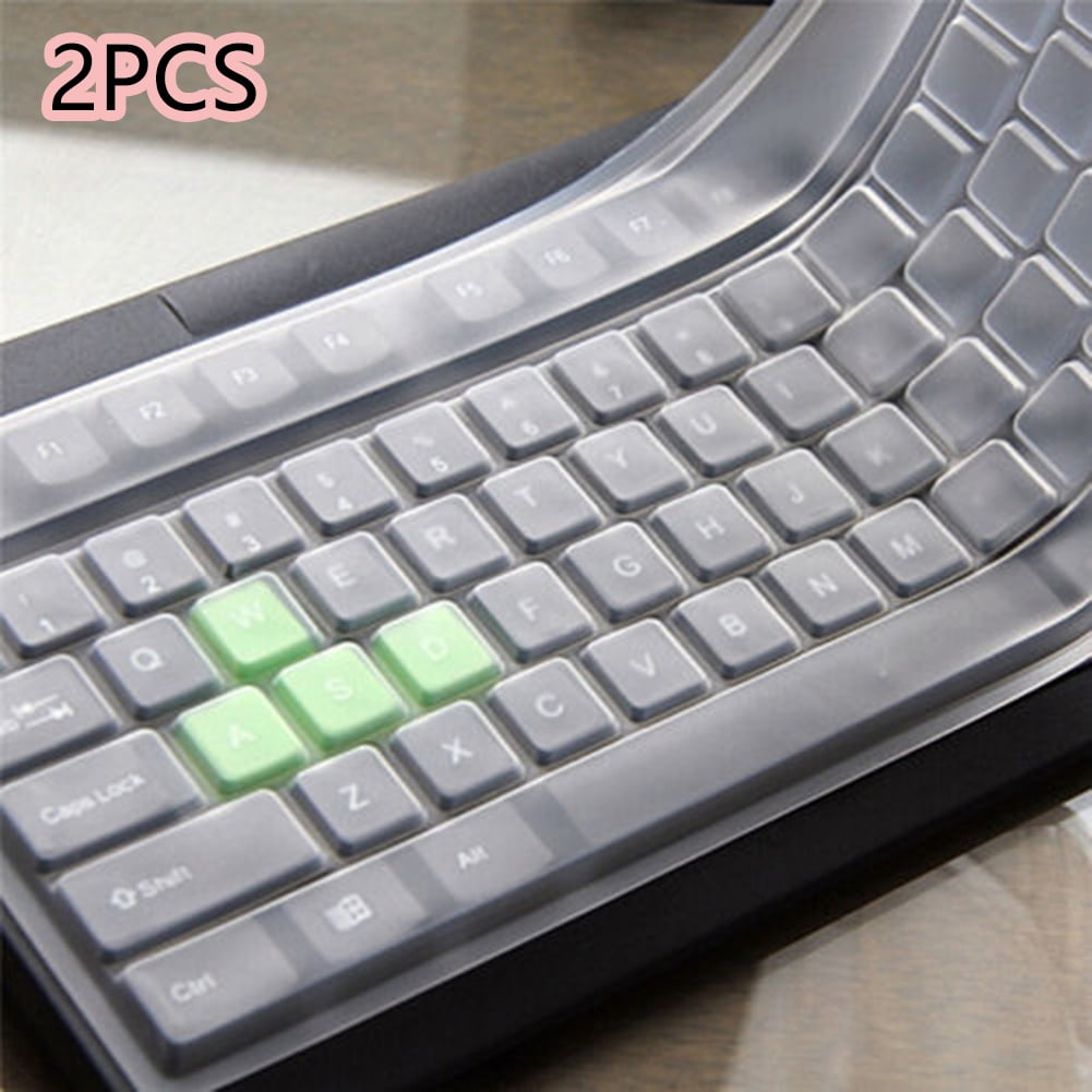 Ruanlalo 2Pcs Sheet Keyboard Protector Transparent 108 Keys Antifouling ...