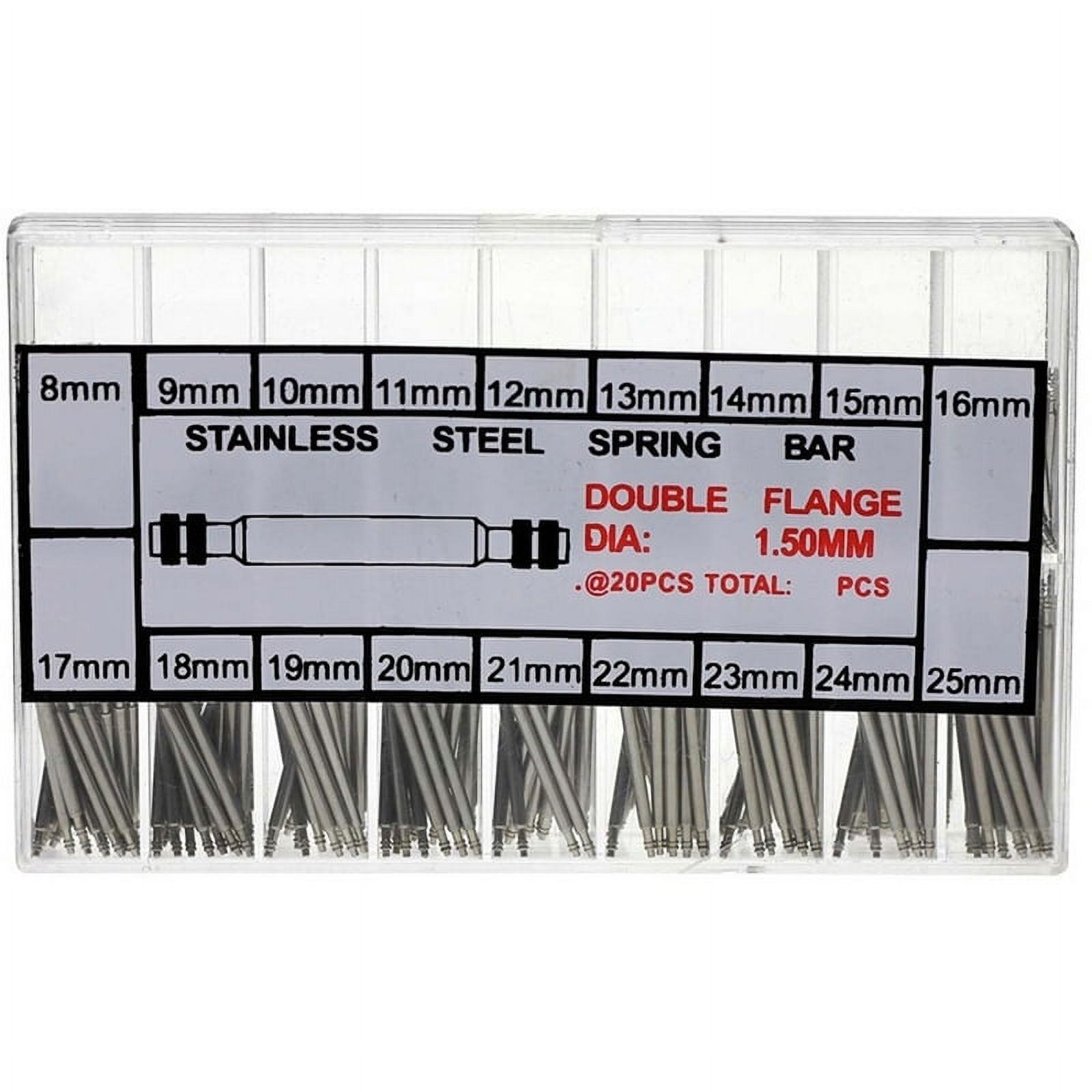 Ruanlalo 360Pcs 8mm - 25mm Stainless Steel Watch Band Spring Bars Strap ...