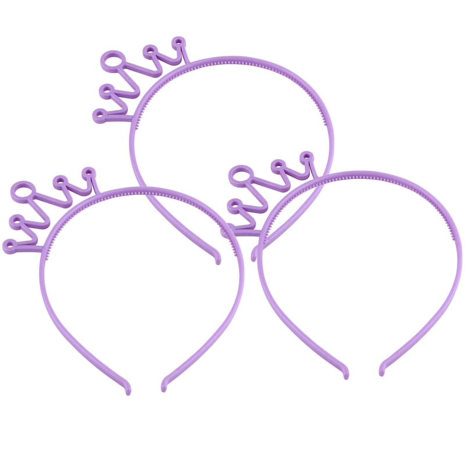 Ruanlalo 3Pcs Lovely Crown Hairband Kid Girls Hair Decor Headband ...