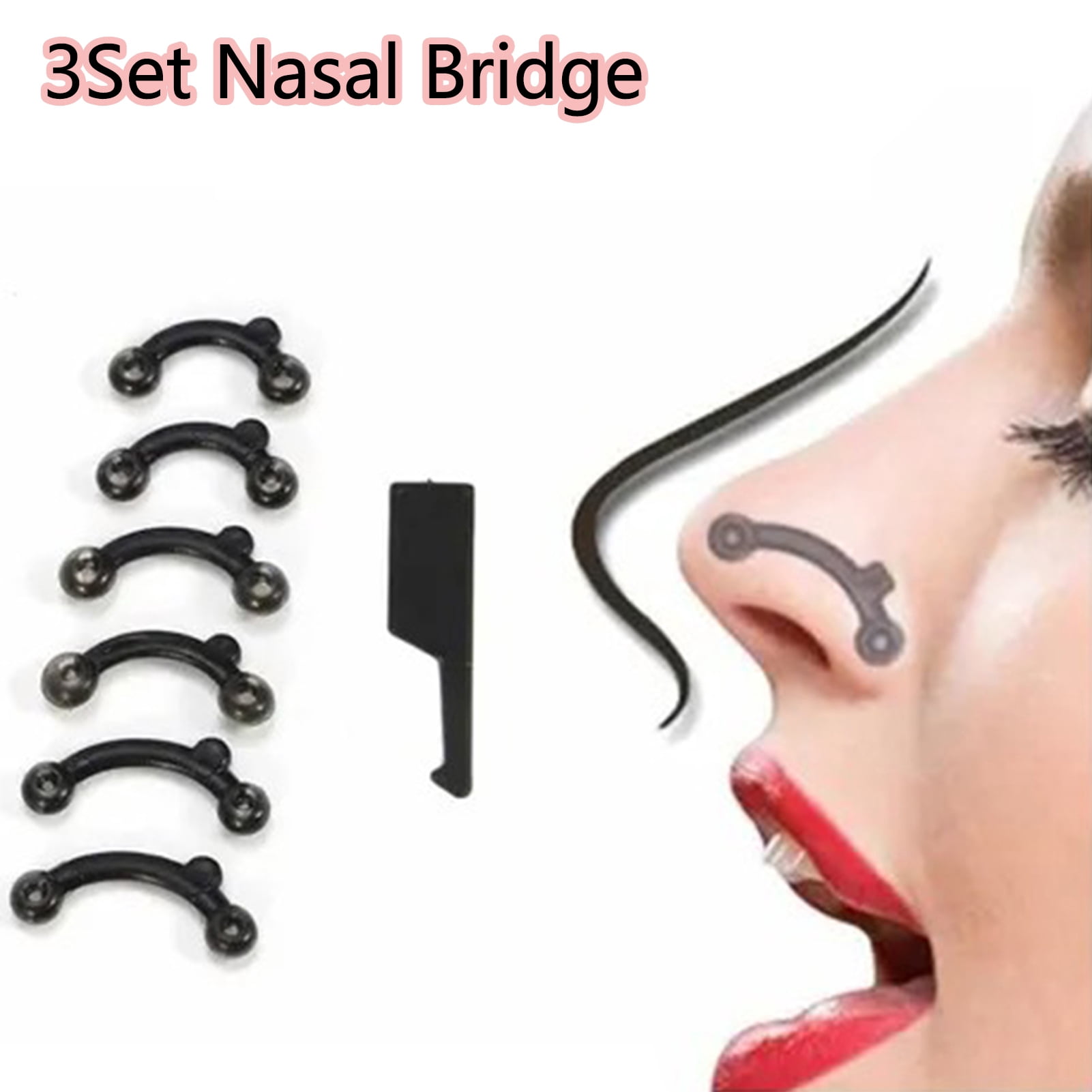 Ruanlalo 3Set Nasal Bridge High Elasticity Lifting Nose Mini Nose ...