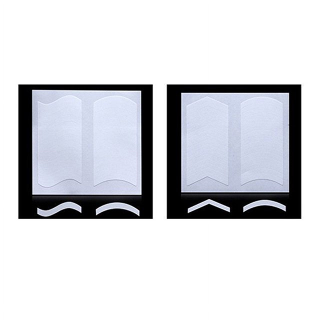 Ruanlalo 5 Sheets French Manicure Nail Art Tip Form Guide Sticker ...