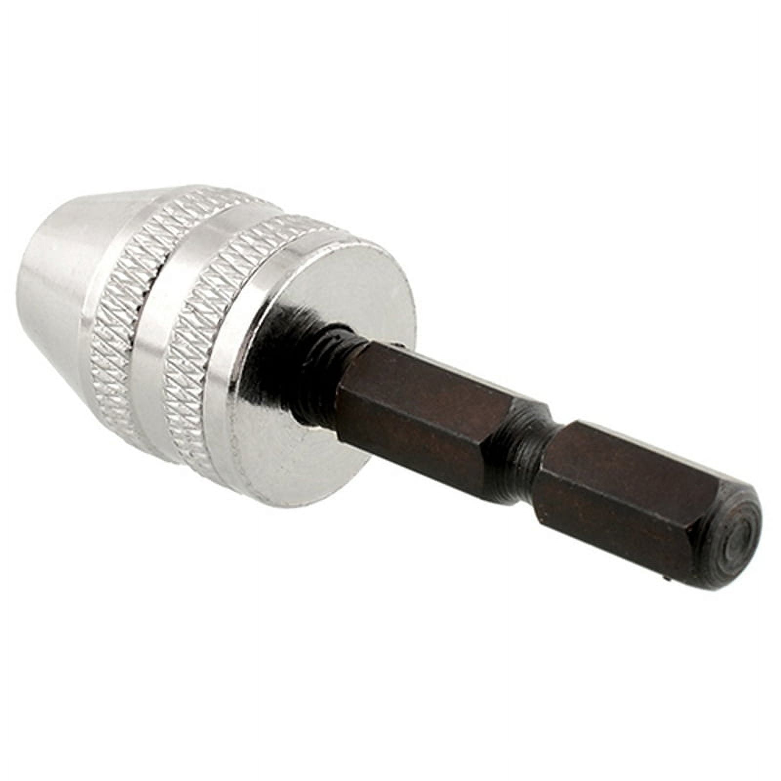 Ruanlalo 6mm 1/4 Inch Keyless Drill Chuck Adapter Silver Color Brick ...