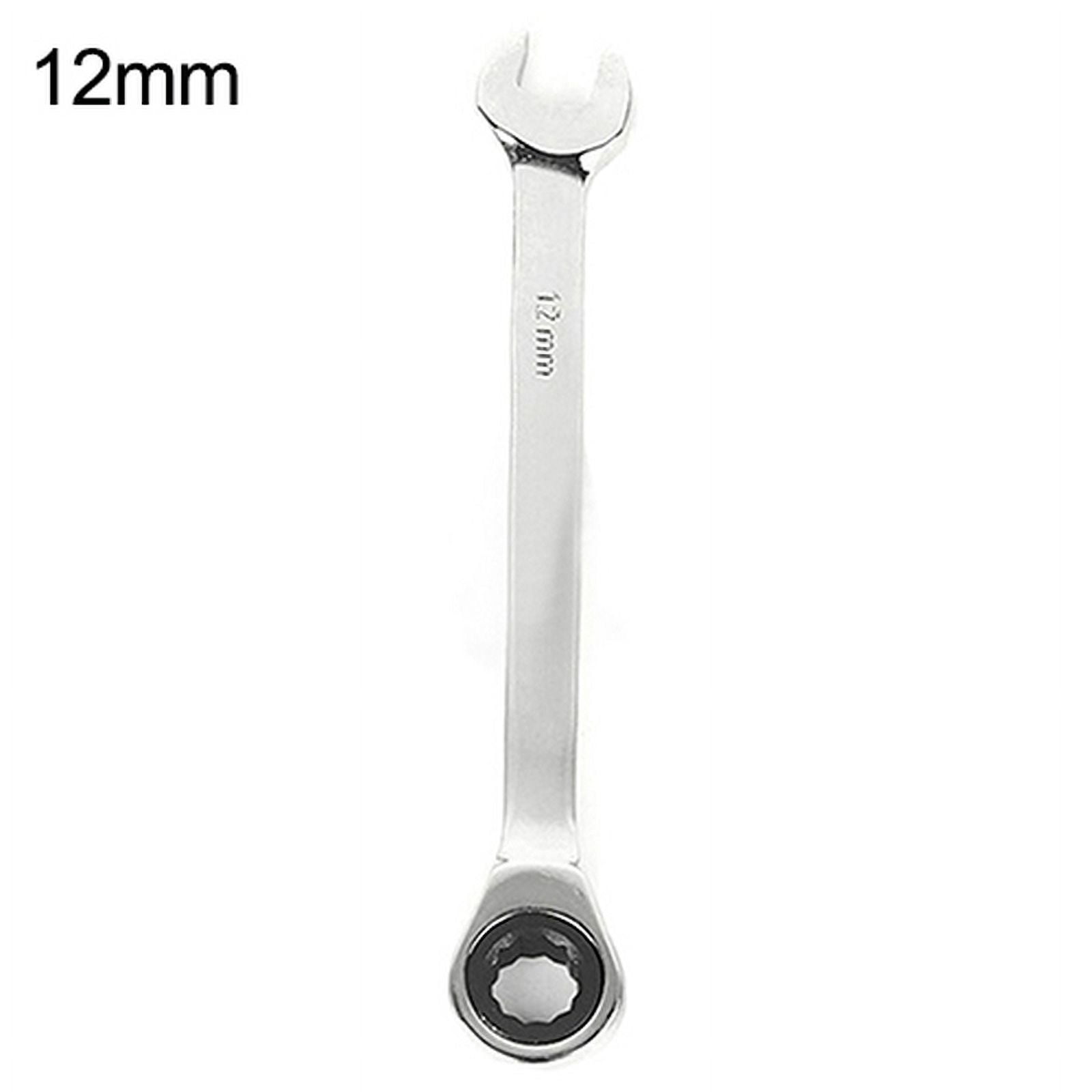 Ruanlalo 8mm-19mm Reversible Ratchet Wrench Socket Spanner Nut Tool ...