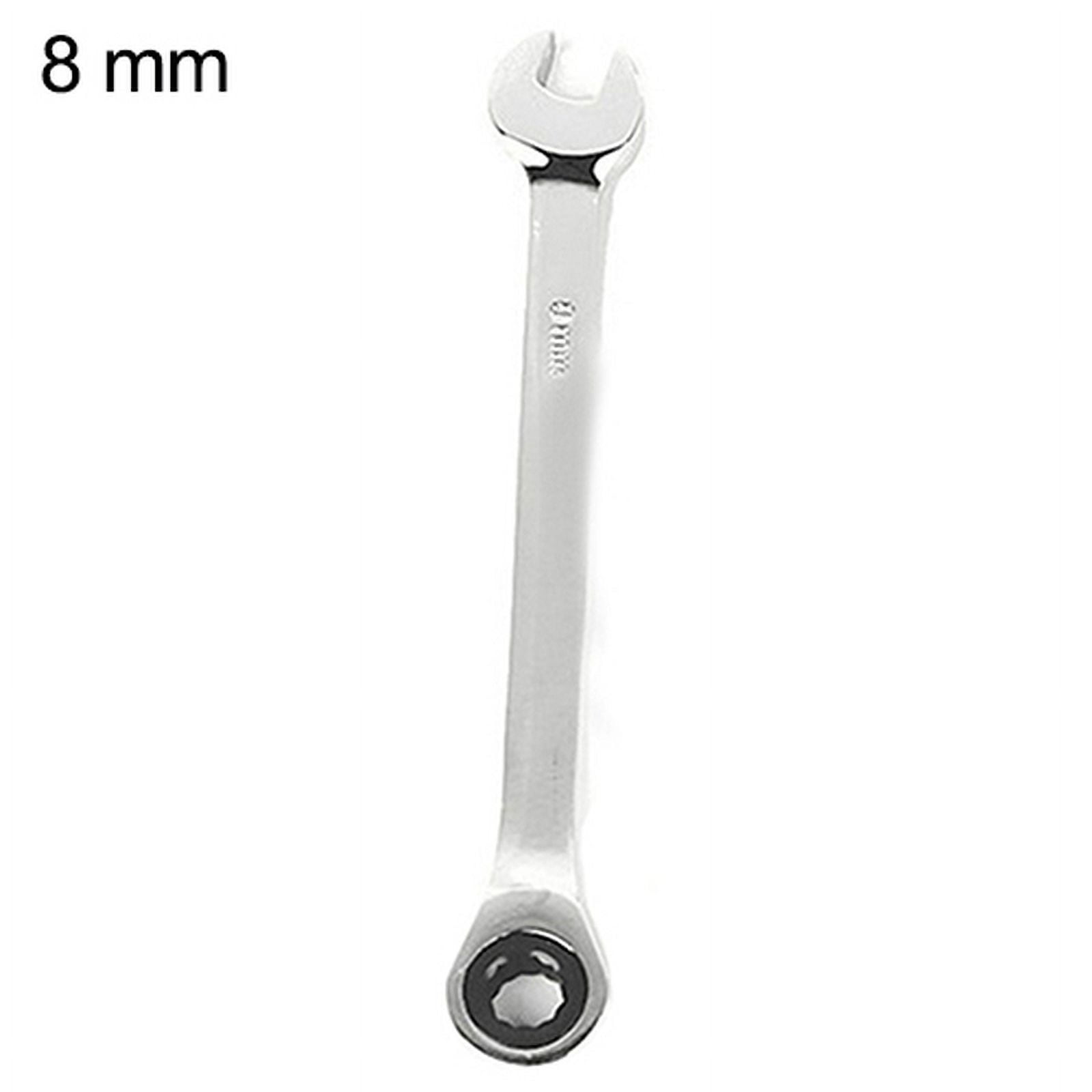 Ruanlalo 8mm-19mm Reversible Ratchet Wrench Socket Spanner Nut Tool ...
