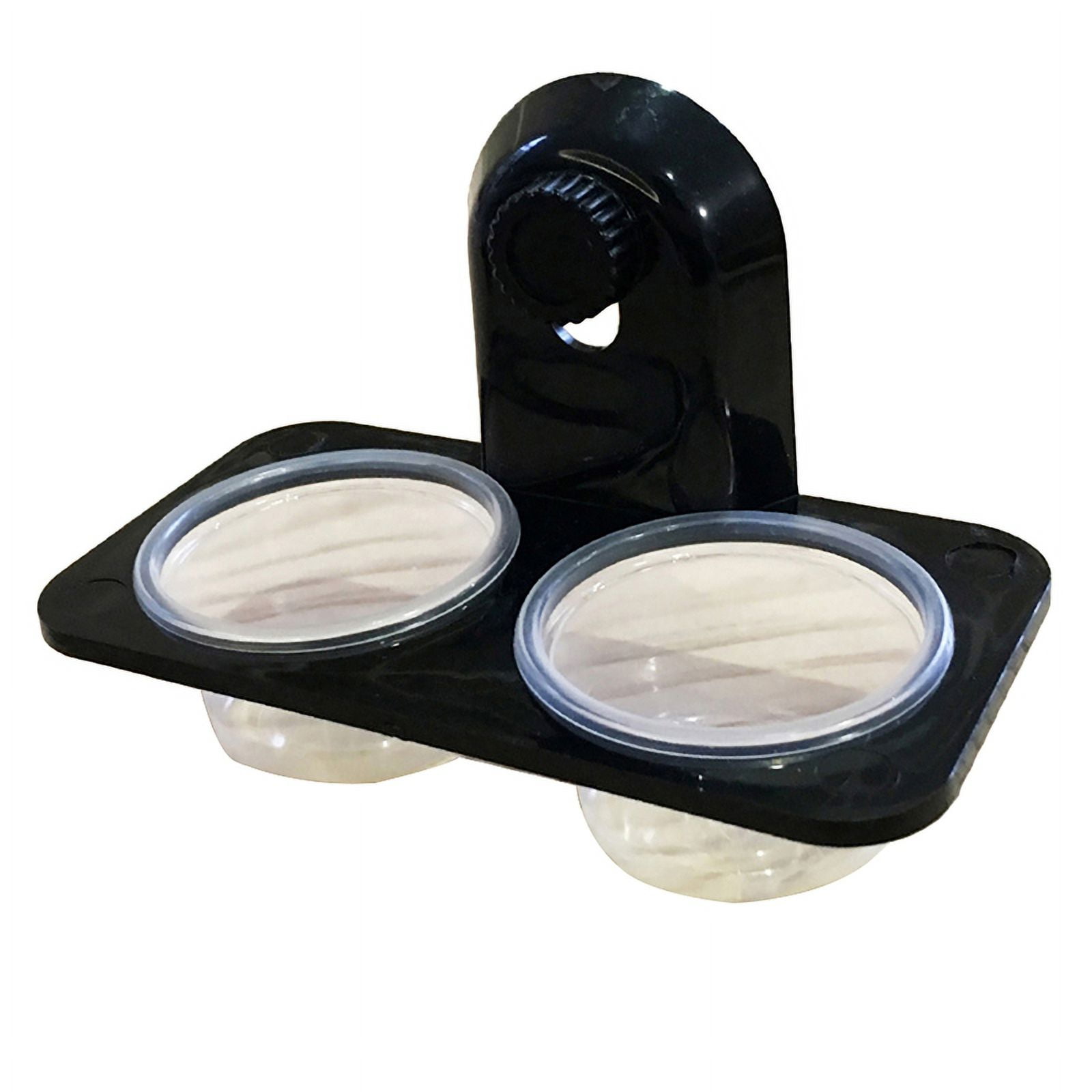 Ruanlalo Double Grid Reptiles Food Water Feeding Bowl Insects Spider ...