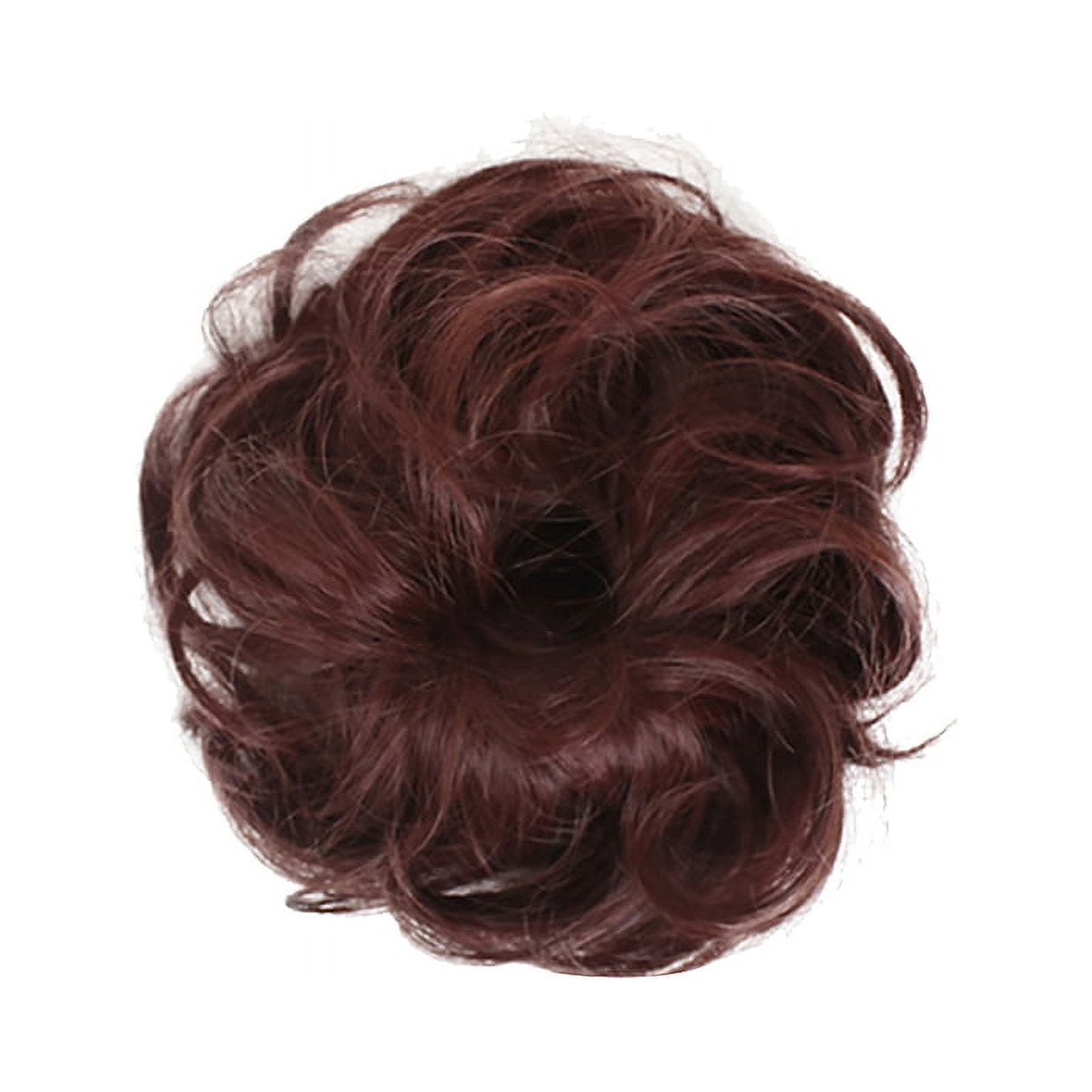 Ruanlalo Elastic Chignon Curly Messy Wavy Hair Bun Extension Hairpiece ...