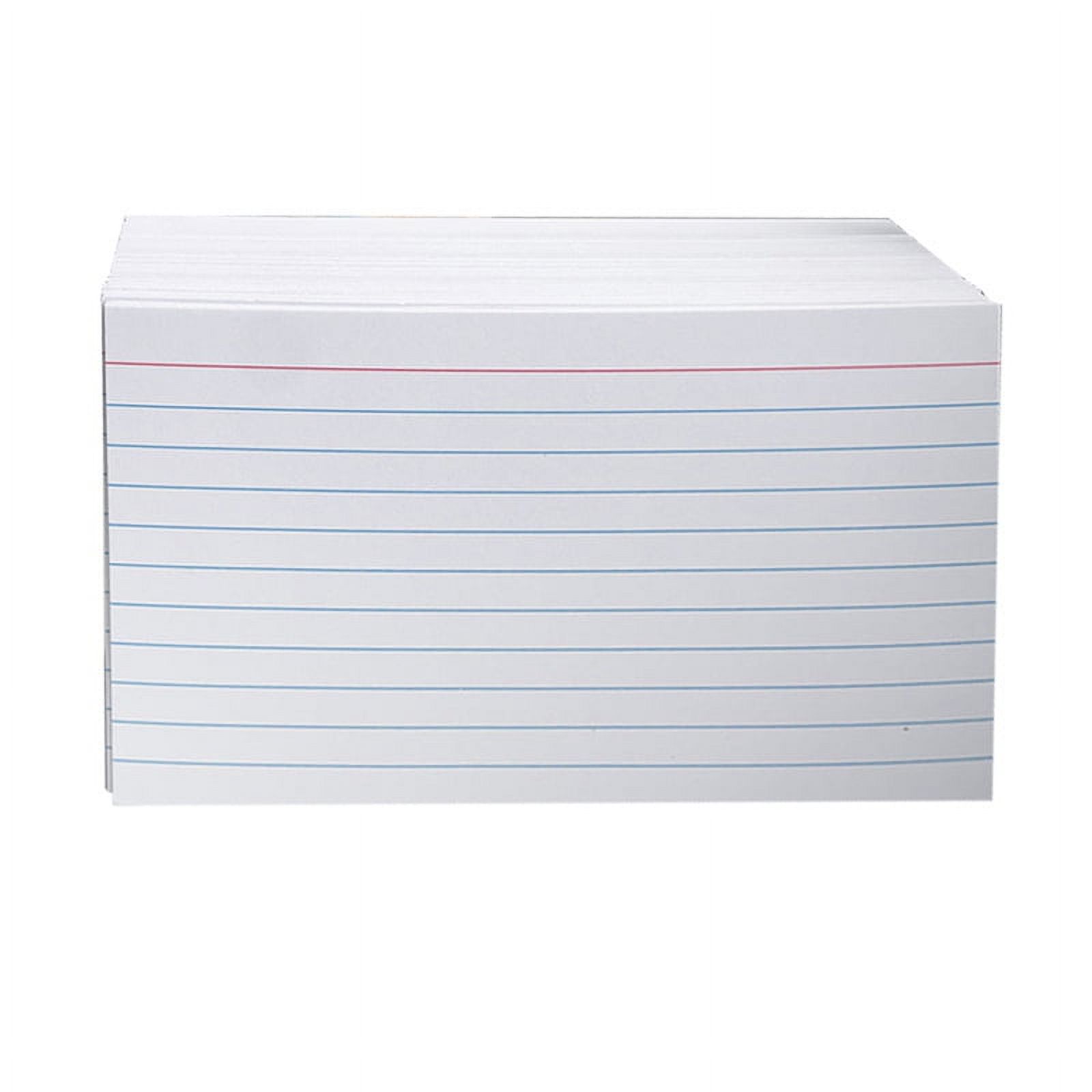 Ruanlalo Index Card,200 Sheets Small Thick Ruled Index Cards Hanging ...