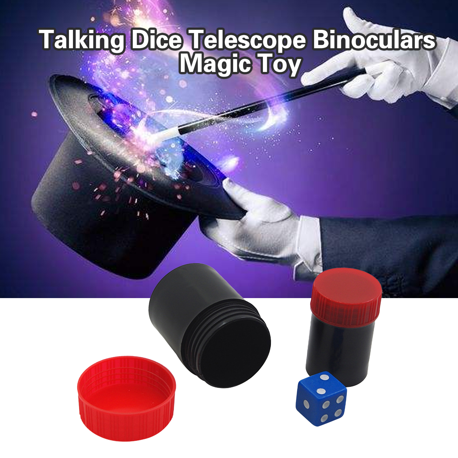 Ruanlalo Magic Trick Toy,1 Set Magic Trick Toy Non-electric Smooth Edge ...