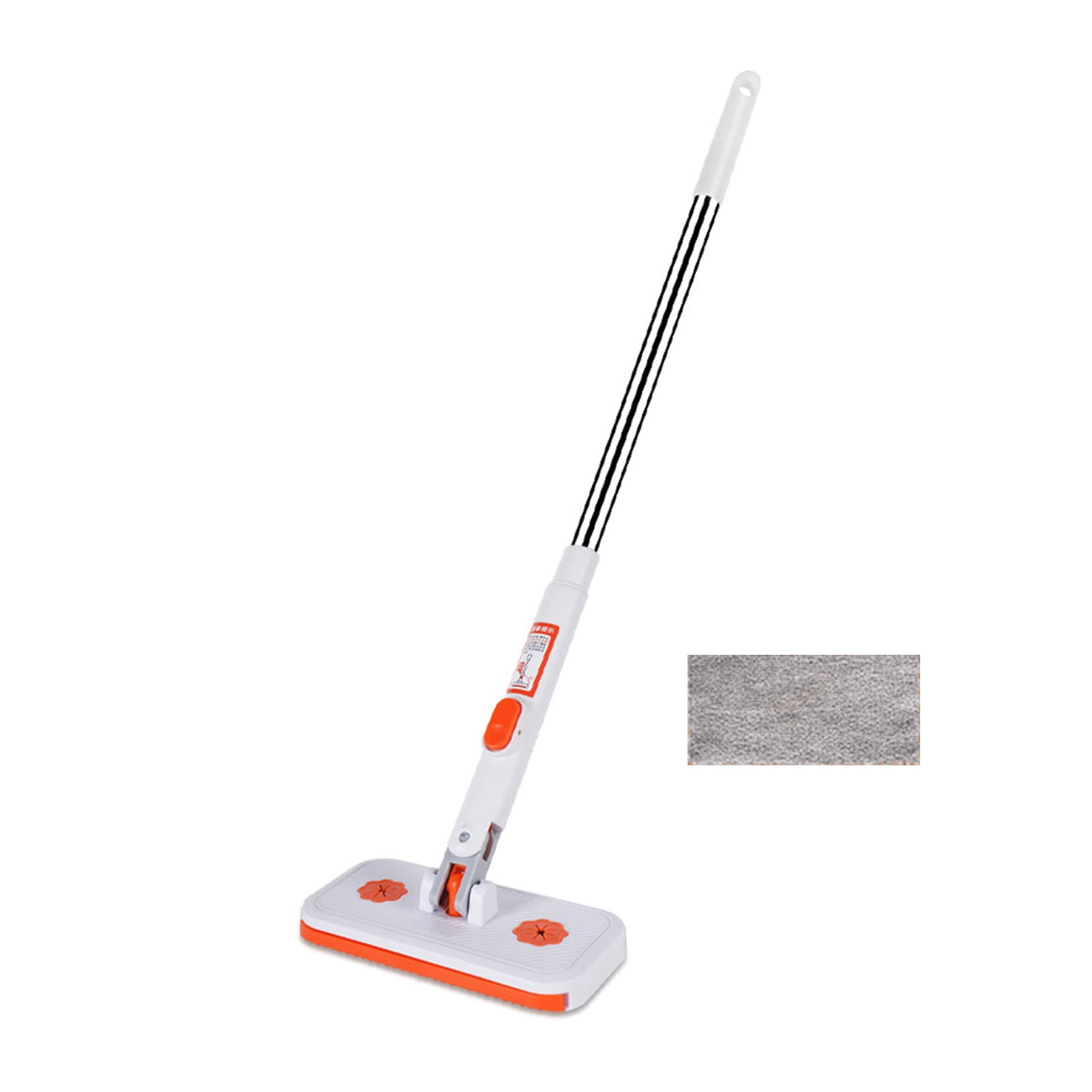 Ruanlalo Mini Mop with Locking Head Quick Cloth Change Compact Flexible ...