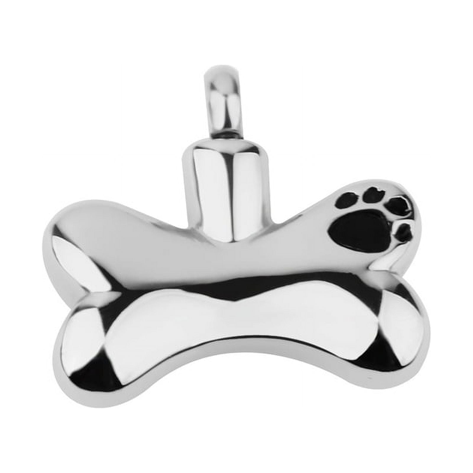 Ruanlalo Mini Stainless Steel Footprint Bone Urn Pet Ash Container ...