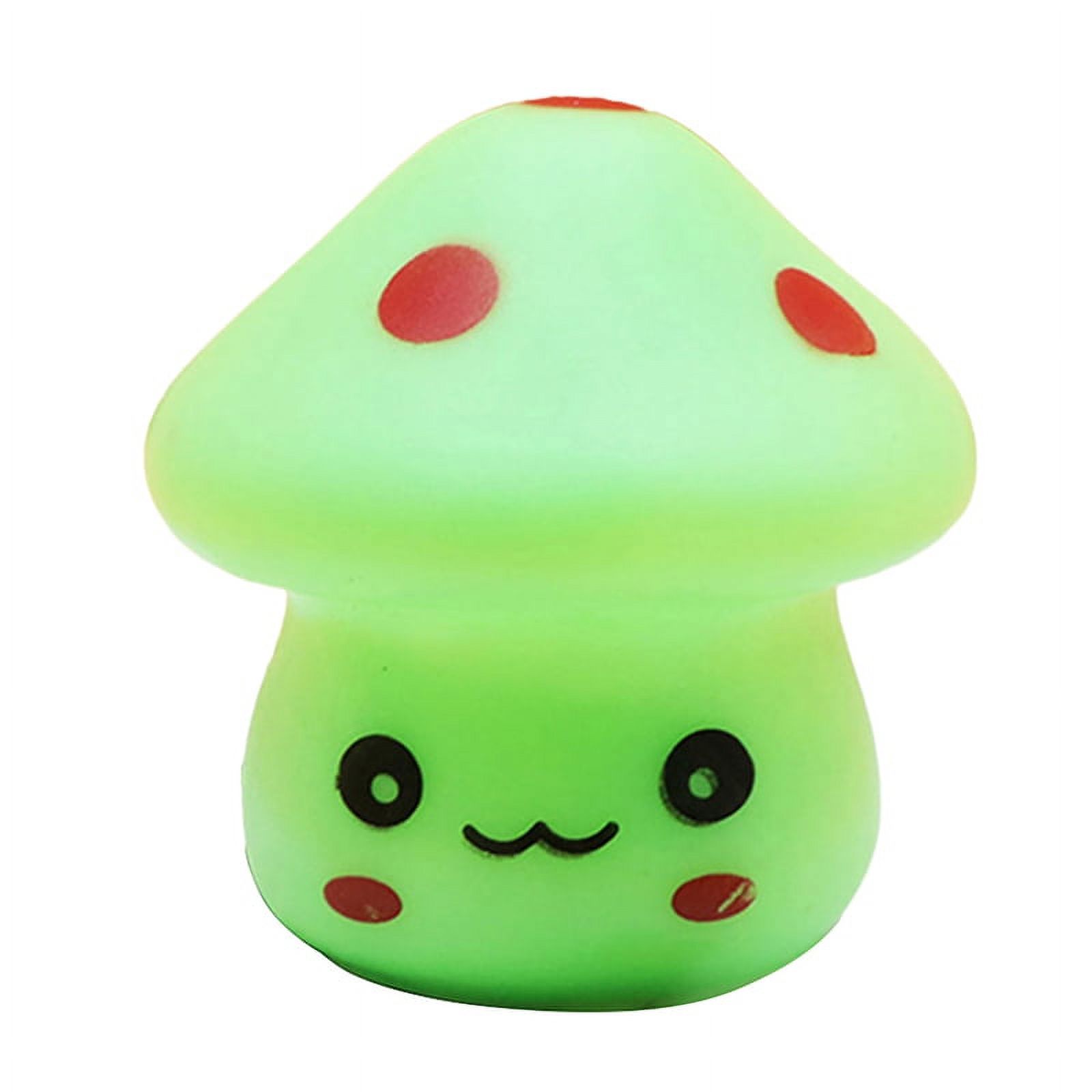 Ruanlalo Night Light Fantastic Cute Vinyl Mushroom LED Light for Desk ...
