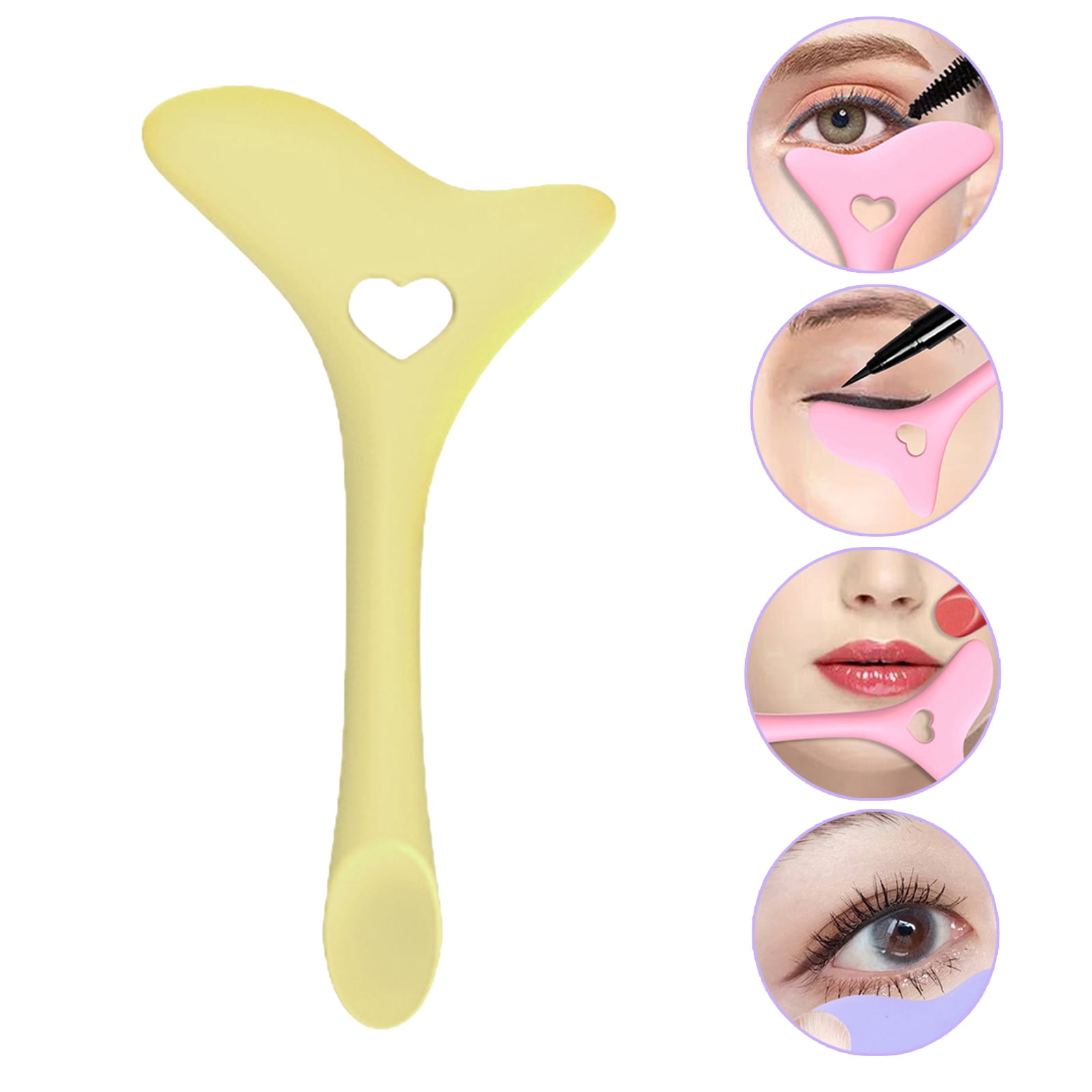 Ruanlalo Practical Eyeliner Aid Stencil Time-saving for Female Makeup ...