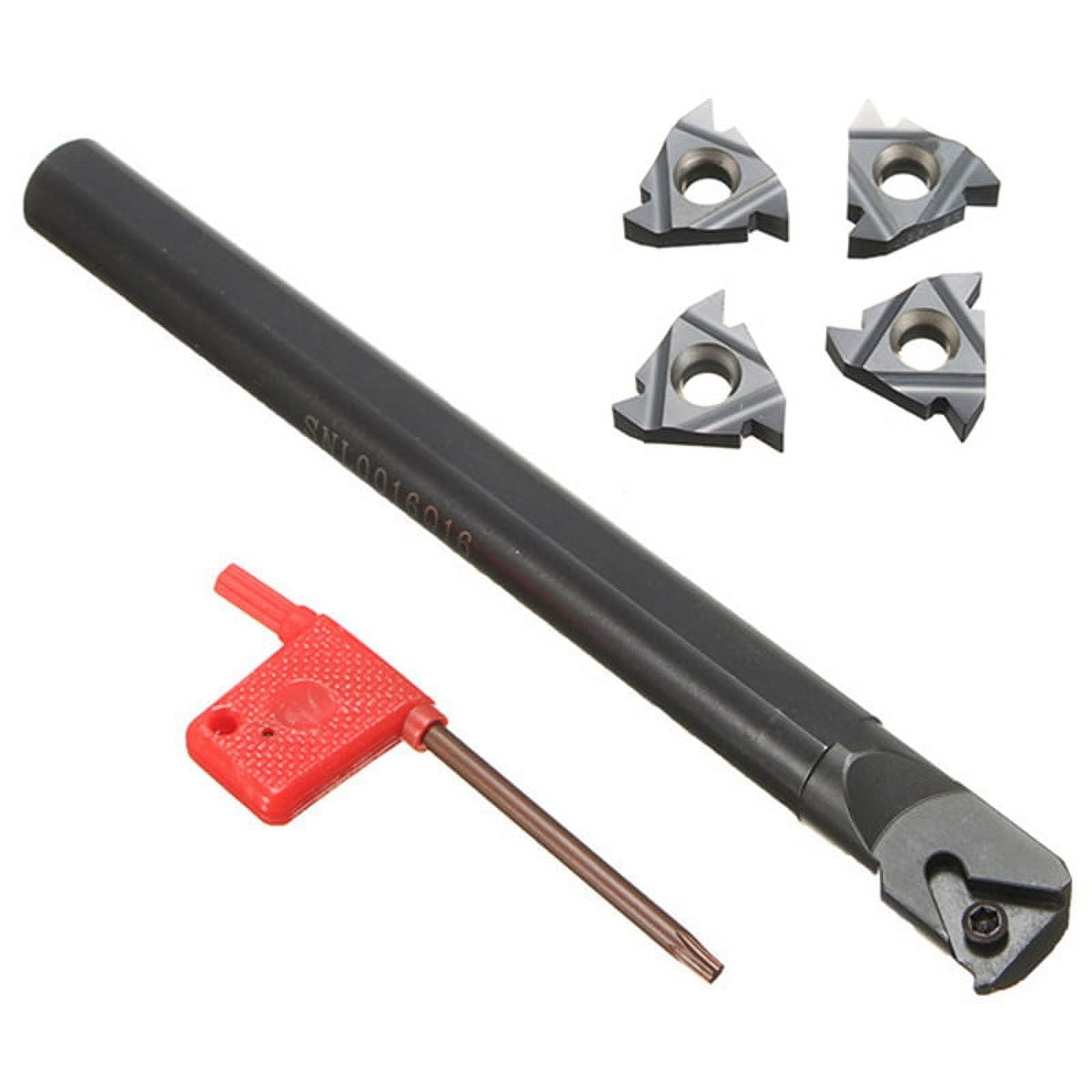 Ruanlalo SNL0016M16 16mm Left Hand Internal CNC Threading Tool Holder ...