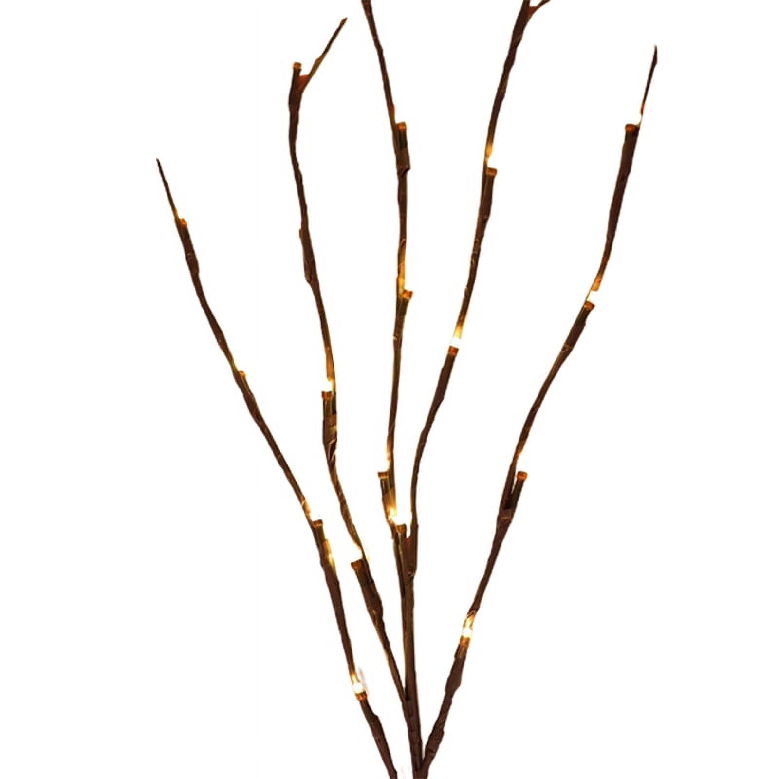 Ruanlalo Willow Branch Lamp Realistic Looking Battery Powered Glare ...
