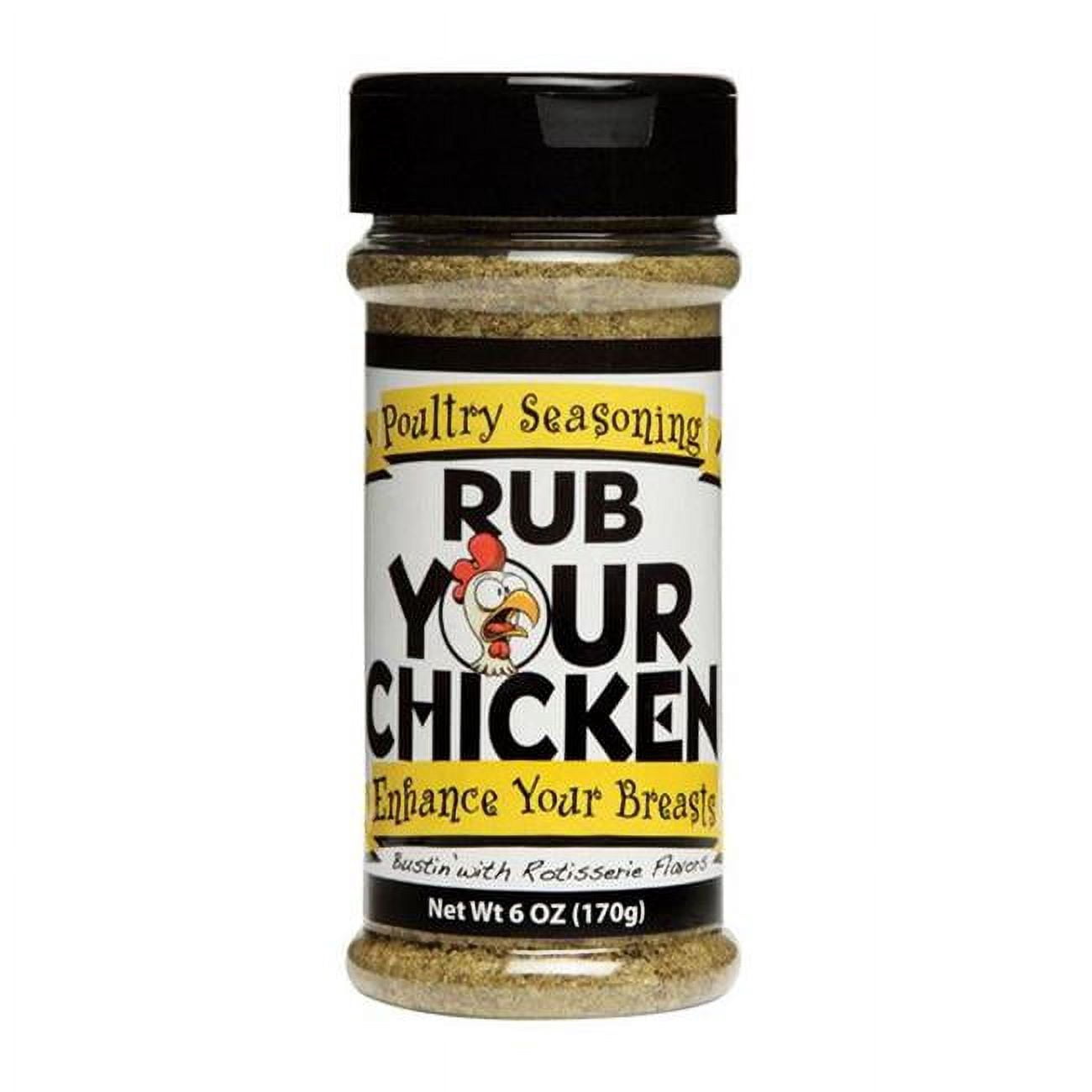 Rub Some Chicken Savory Herbs & Garlic Seasoning Rub 6 oz - Walmart.com