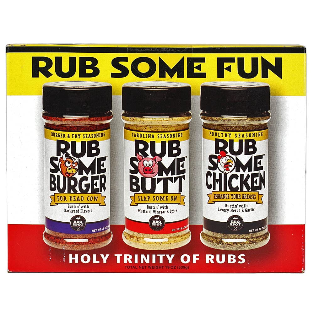 Rub Some Fun RE32Championship BBQ Seasoning Gift Pack - Walmart.com