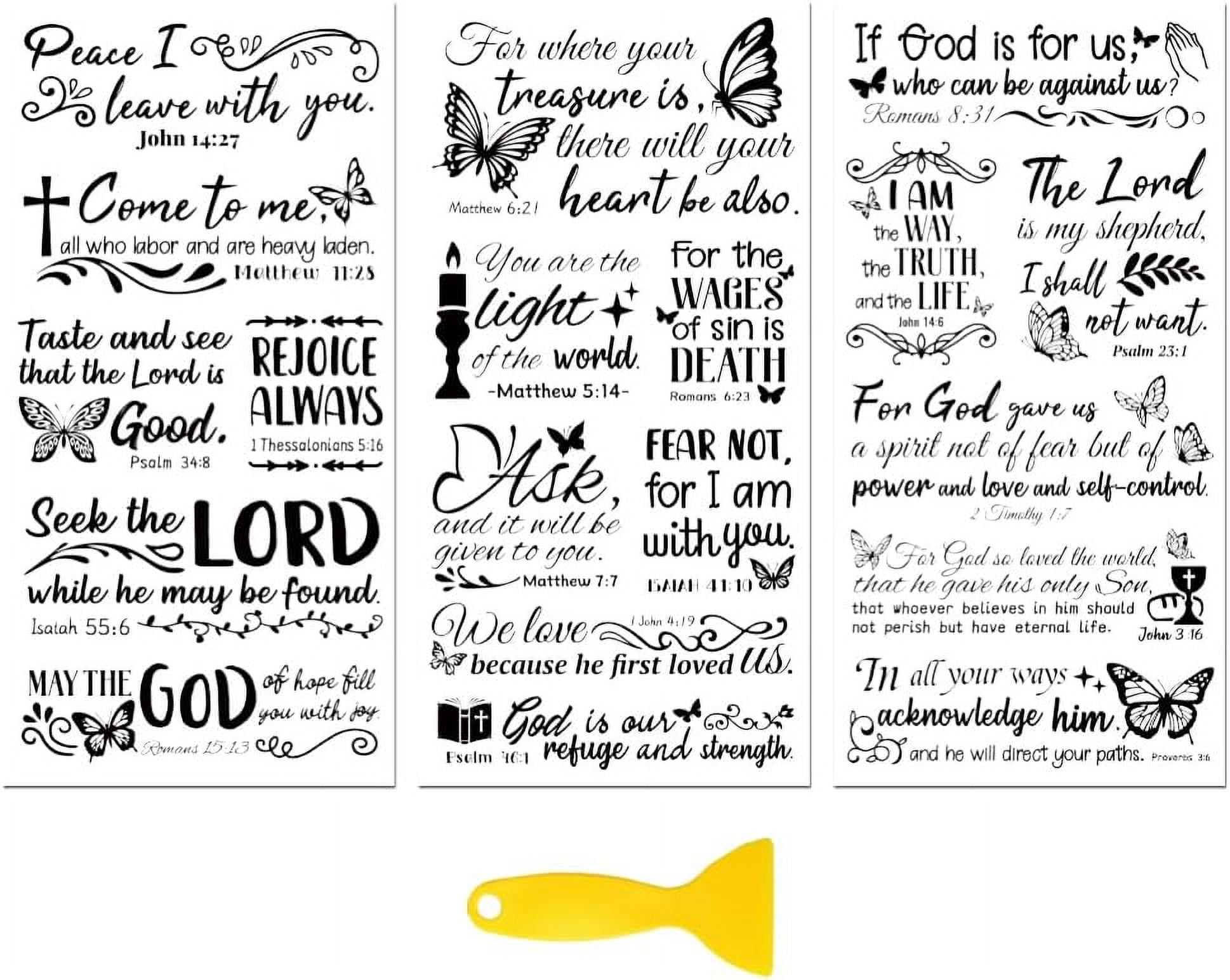 Rub on Transfer Decal Sticker for Furniture Craft Decor 6"x12 ...