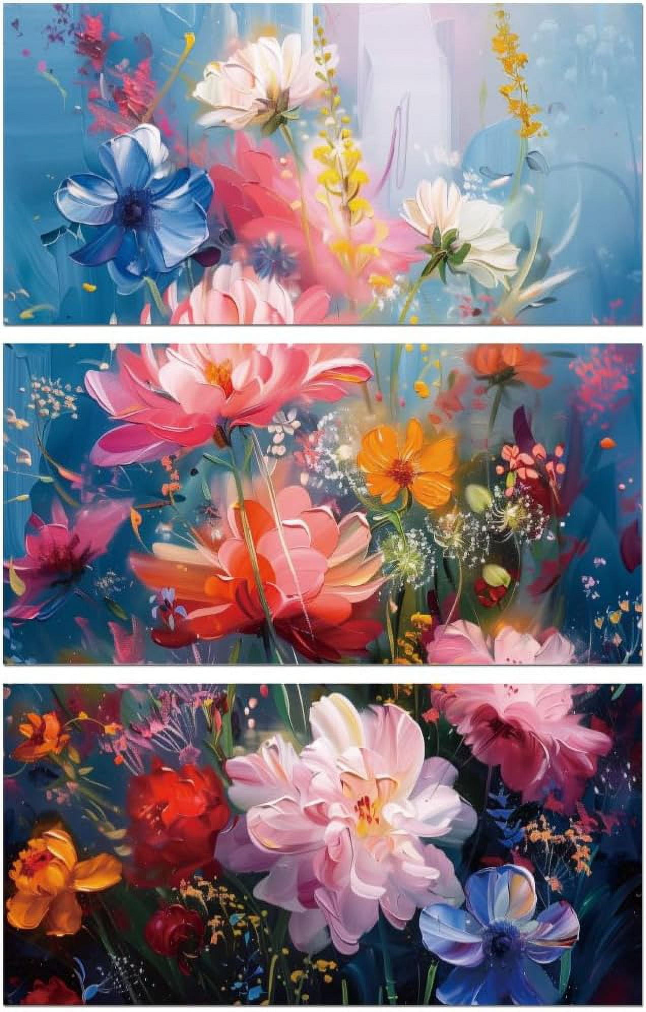 Rub on Transfer Decals for Furniture Crafts Decor 6"x12" 3Pcs Retro ...