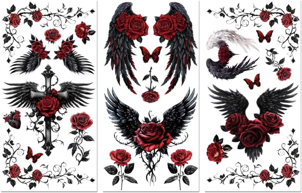 Rub on Transfer Decals Sticker for Furniture Crafts Decor 6x12 Gothic ...