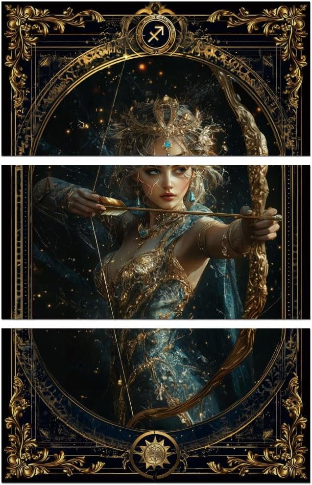 Rub on Transfer Sticker for Furniture Crafts Decor 6"x12" Sagittarius ...