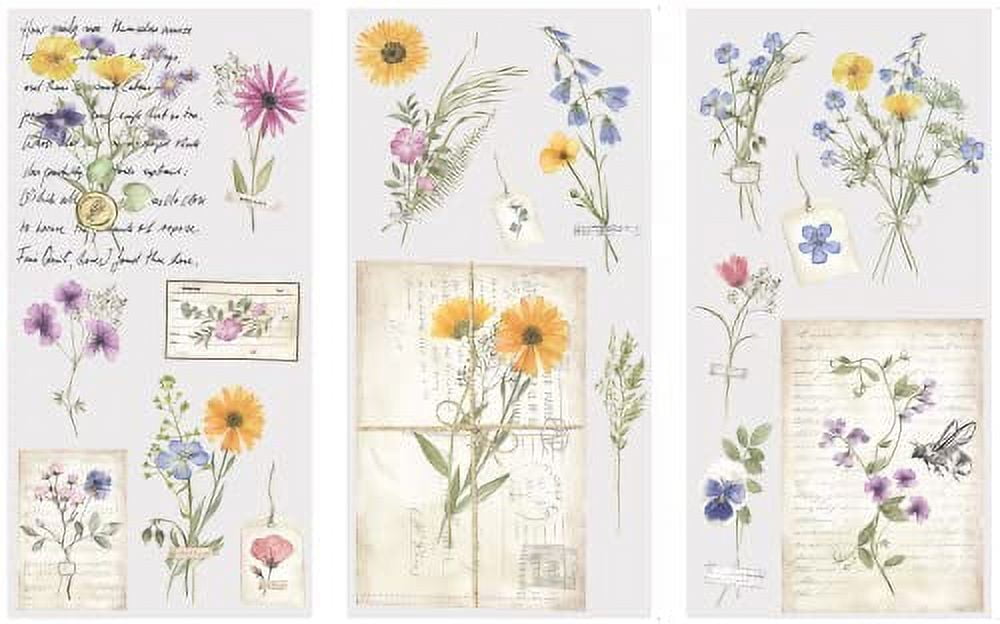 Rub on Transfers for Crafts and Furniture | 3 Design Sheets 6â€x 12â ...