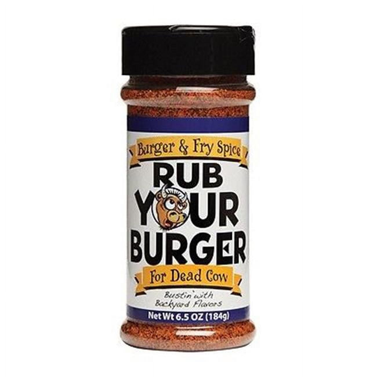 Rub Your Burger Burger & Fry Spice BBQ Rub 6.5 oz - Walmart.com
