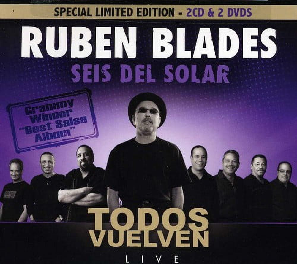 Rubén Blades - Todos Vuelven: Limited Edition - Music & Performance - CD - Walmart.com