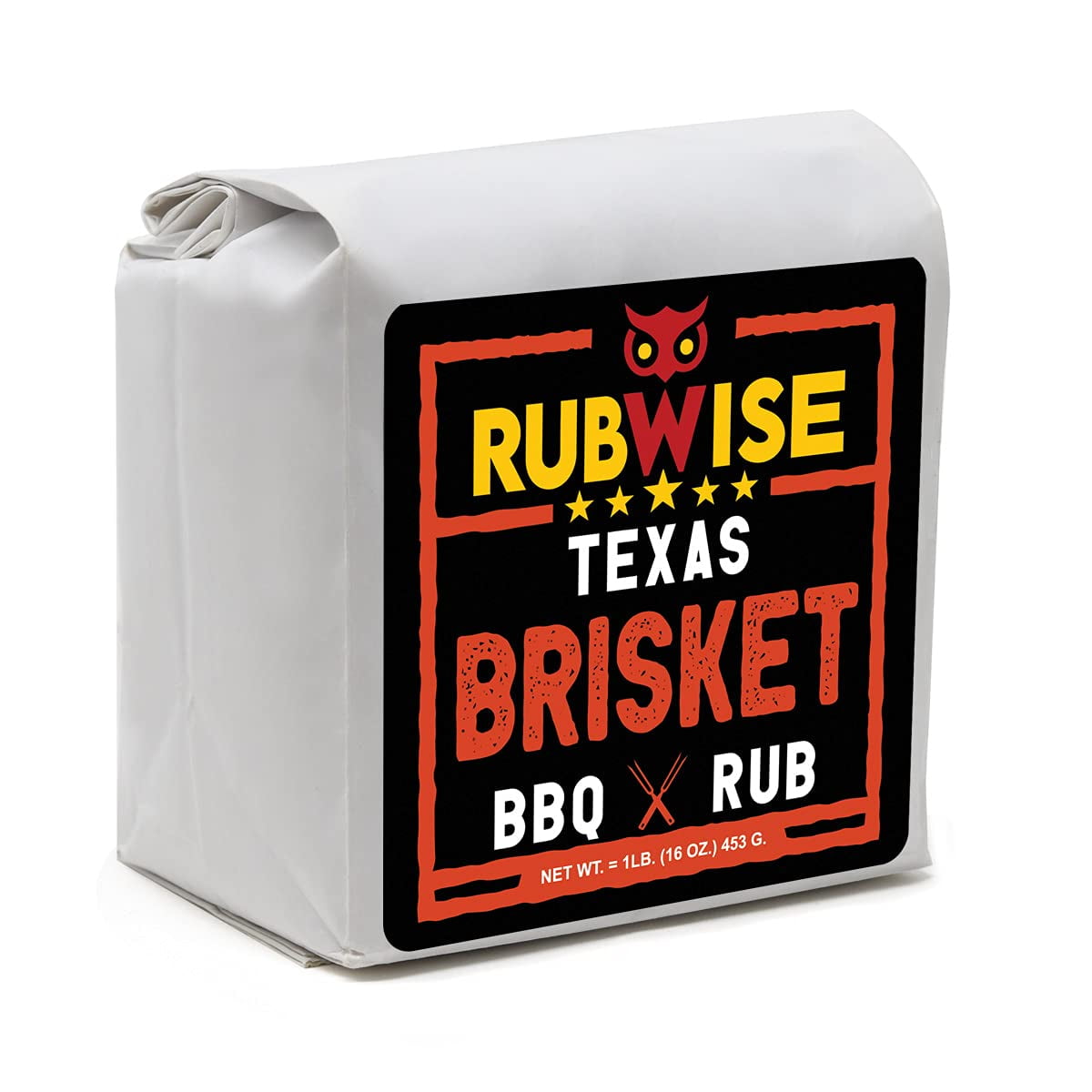 RubWise Texas Style BBQ BCF26 Brisket Rub (1lb) | Barbecue Rubs ...
