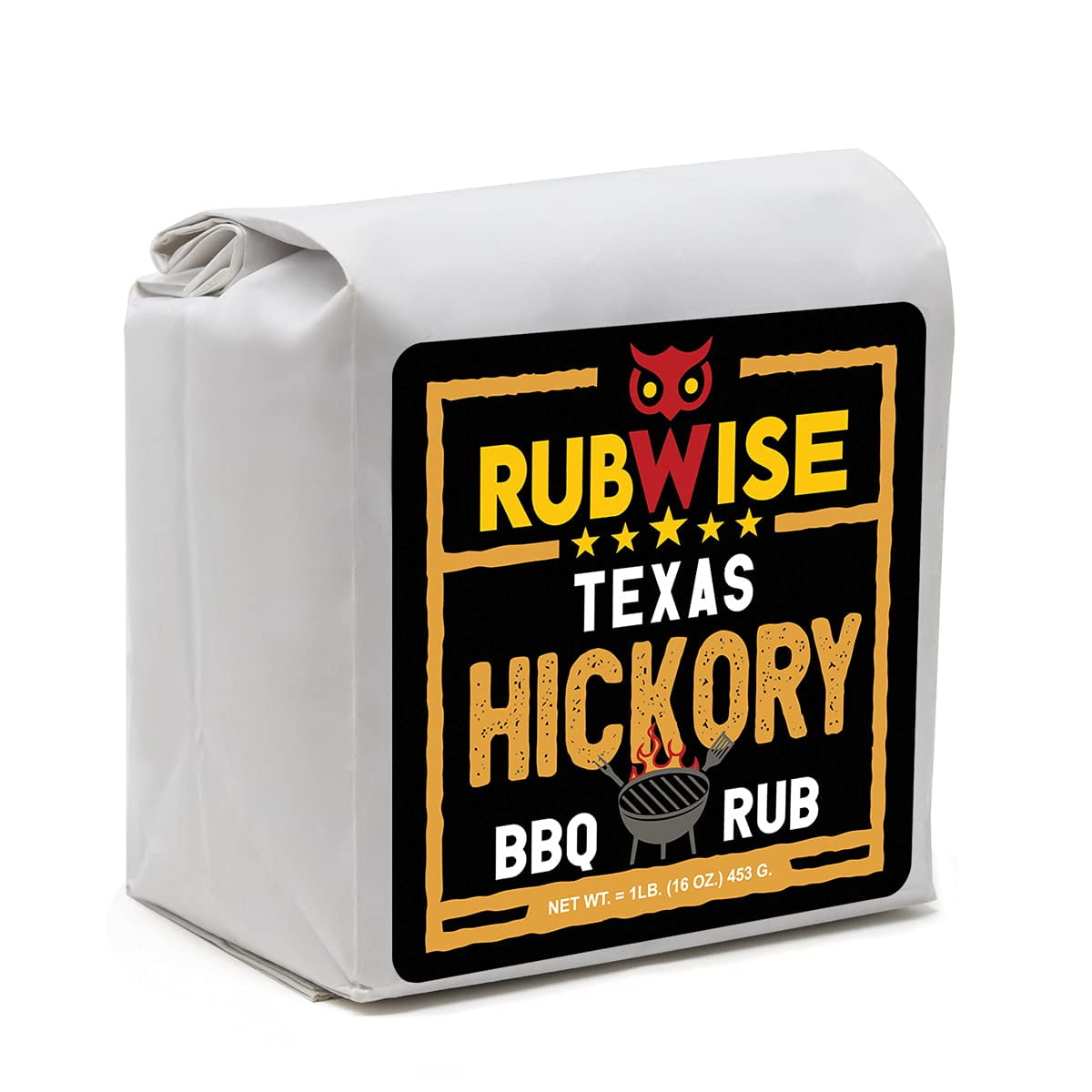 RubWise Texas Style BBQ HMF23 Hickory Rub (1lb) Meat Seasoning Spice ...