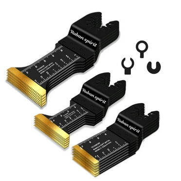 VEVOR 100pcs Oscillating Saw Blades, Quick Release Multitool Blades Kit ...