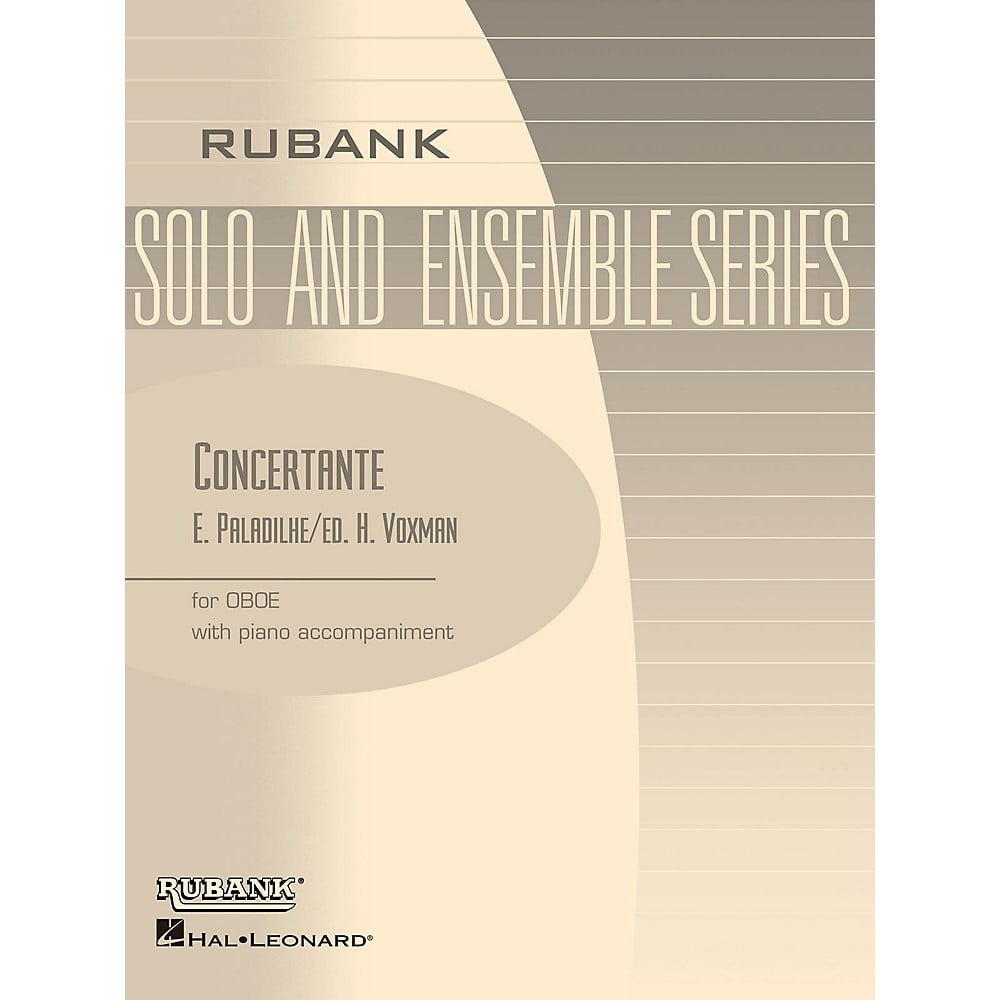 Rubank Publications Concertante (Oboe Solo with Piano - Grade 4.5 ...