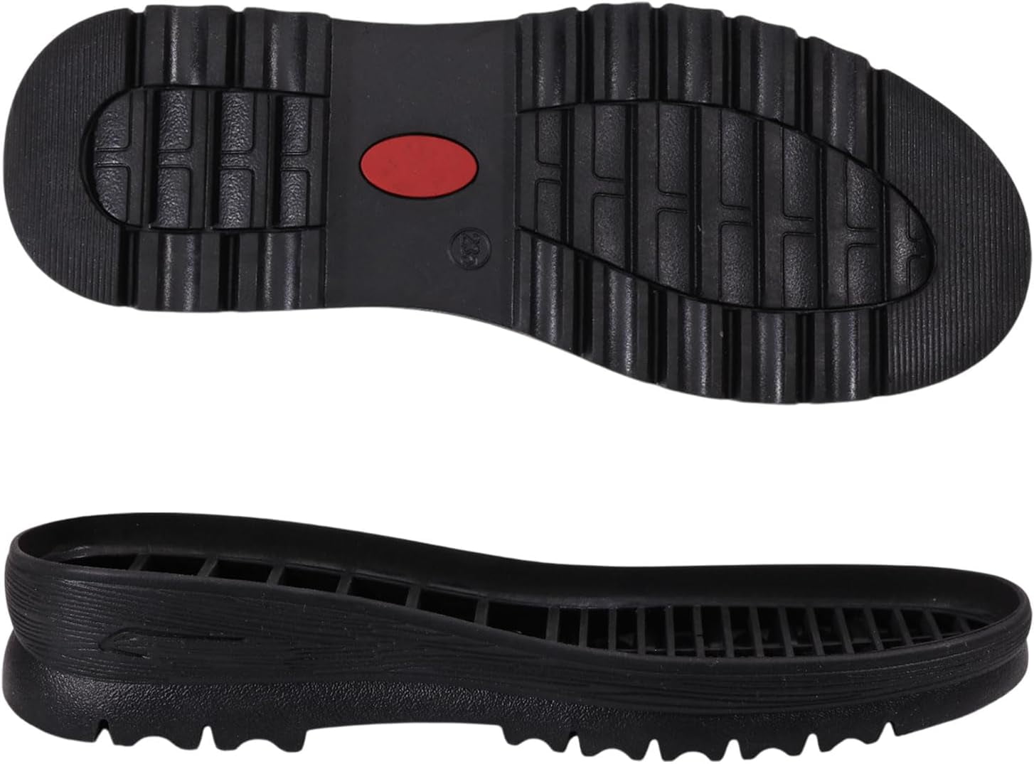 Rubber 1 Pair Shoe Replacement Rubber Full Out Sole A Pair Non-Skid ...