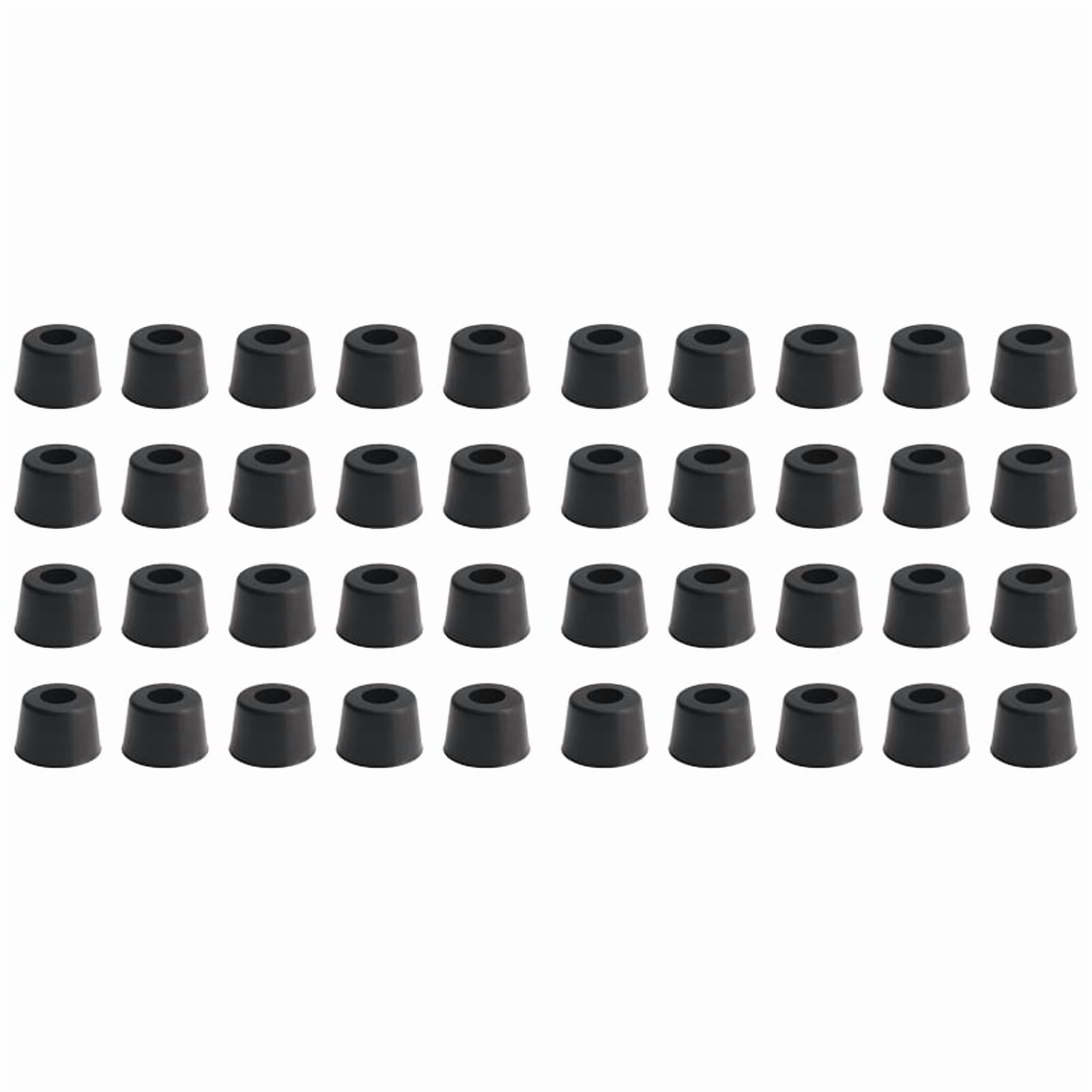 Rubber Anti Vibration Isolator Absorber Base Foot Pad 40Pcs Black ...