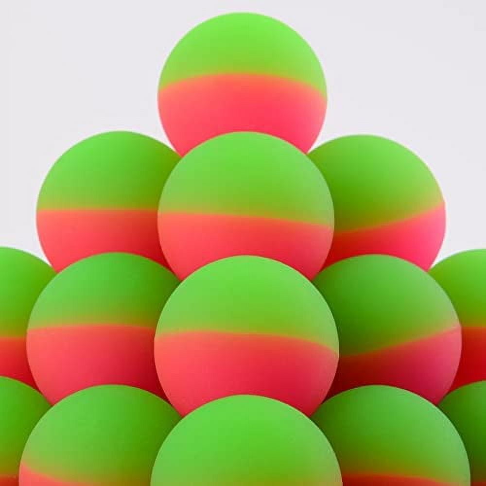 Rubber Balls for Kids - Green Bowling Bounce Balls - 100Pcs Large ...