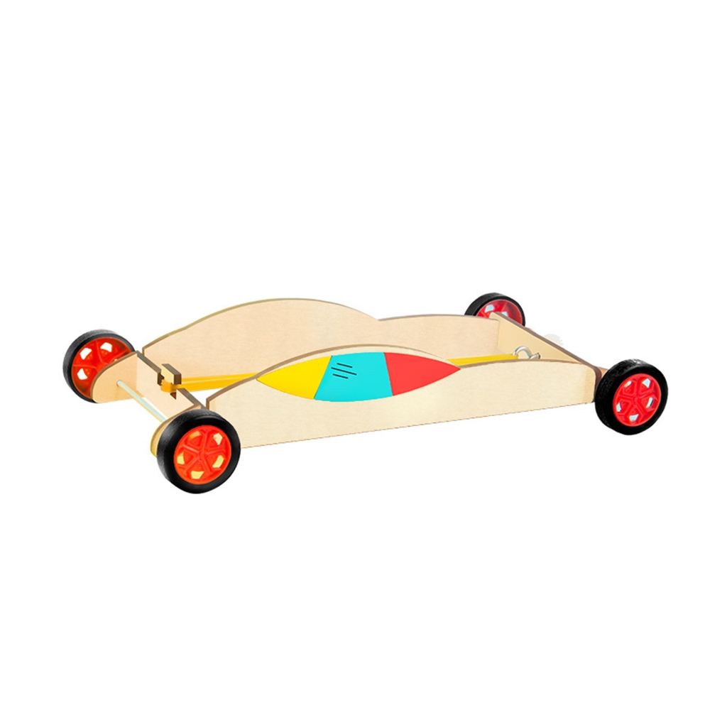 Rubber Band Powered Car Model Science Educational Toy Rubber Band ...