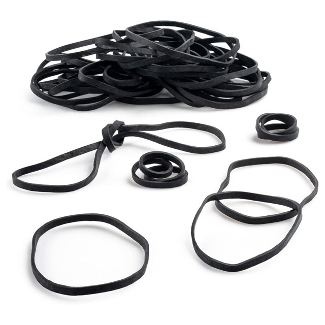 Rubber Bands - #33 Size - Black UV Rated EPDM Rubberbands - 2LB/1000 ...