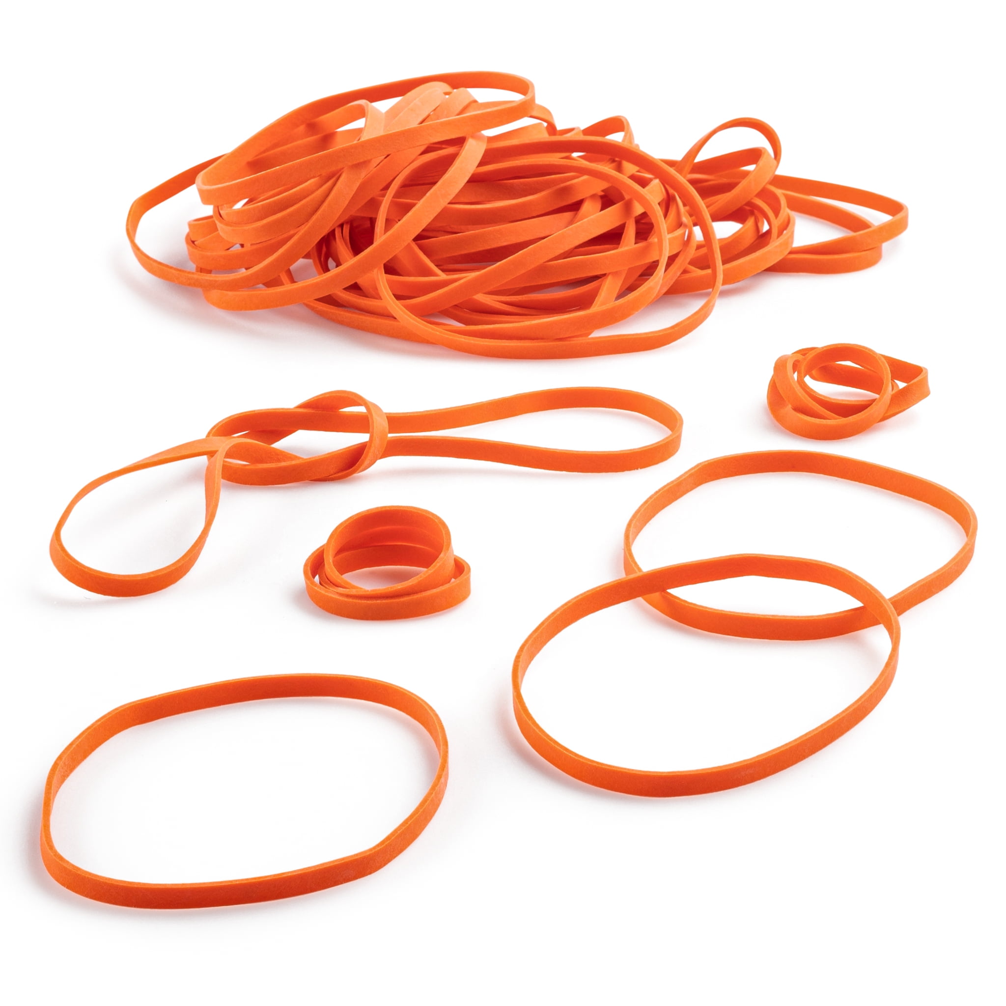 "Rubber Bands - #33 Size - Orange Rubberbands - 1LB/500 Count ...