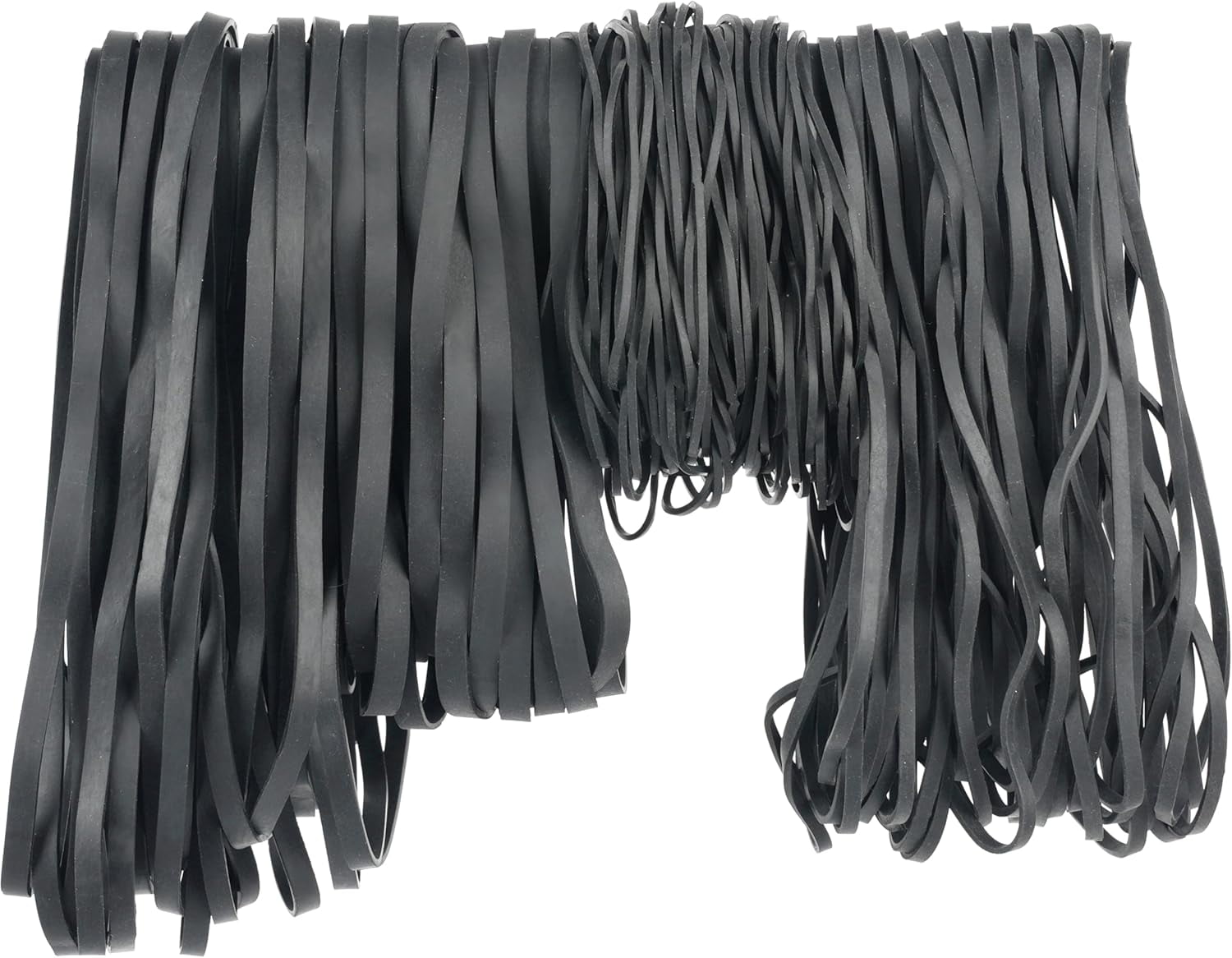 Rubber Bands Assorted Sizes 0.5lbs large rubber bands heavy duty Elastic Bands 4 sizes black ...