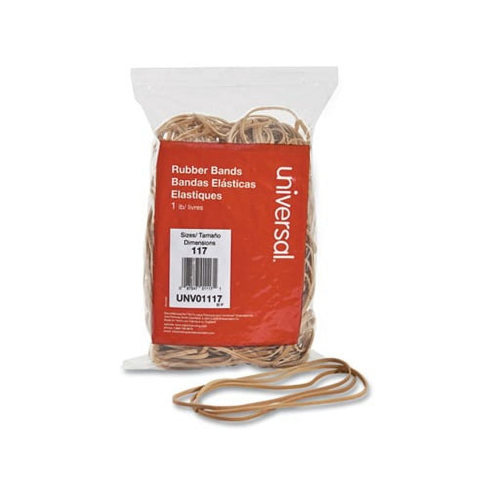 Rubber Bands Size 117, 0.06" Gauge, Beige, 1 lb Box, 210/Pack - Walmart.com