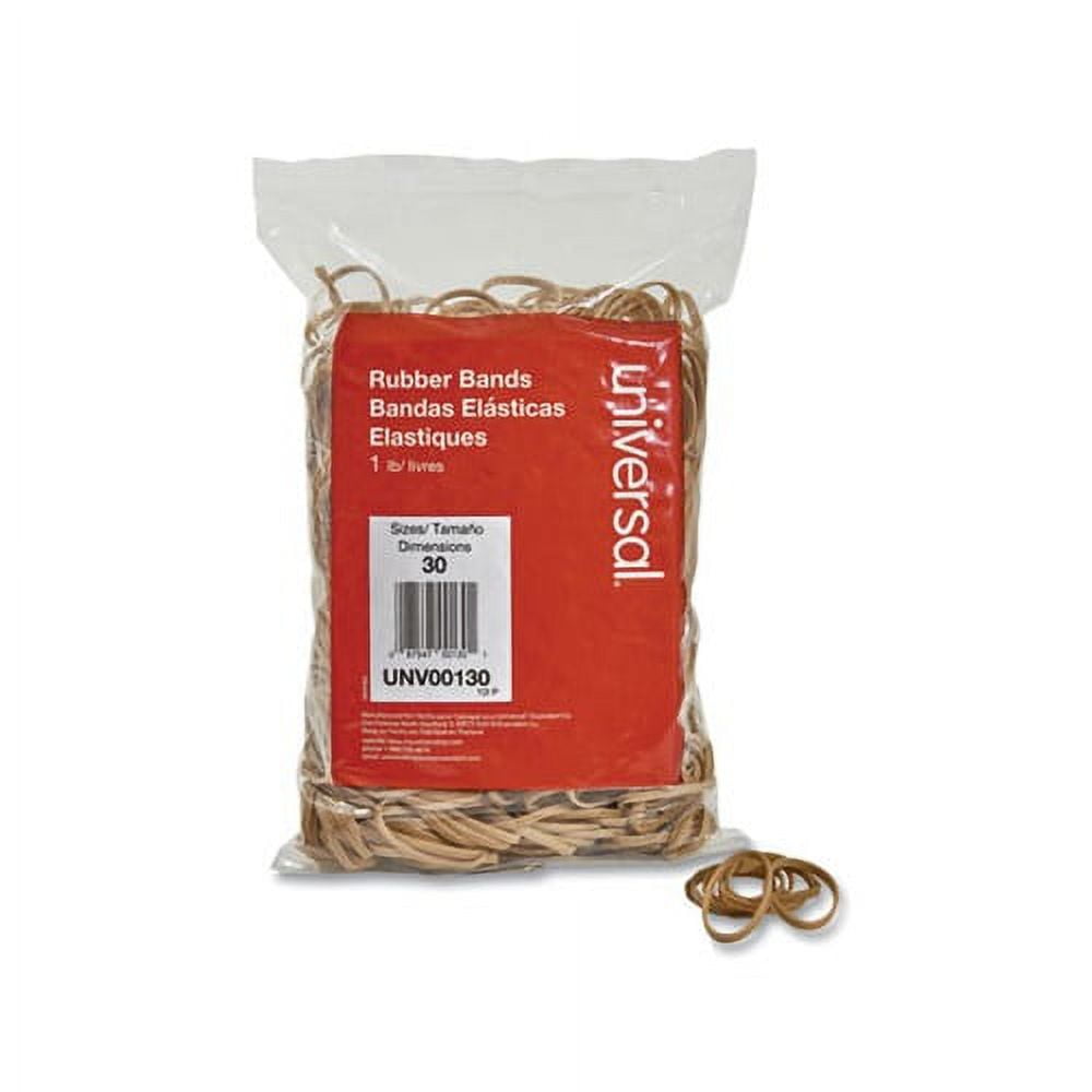 Rubber Bands Size 30, 0.04" Gauge, Beige, 1 lb Box, 1,100/Pack ...