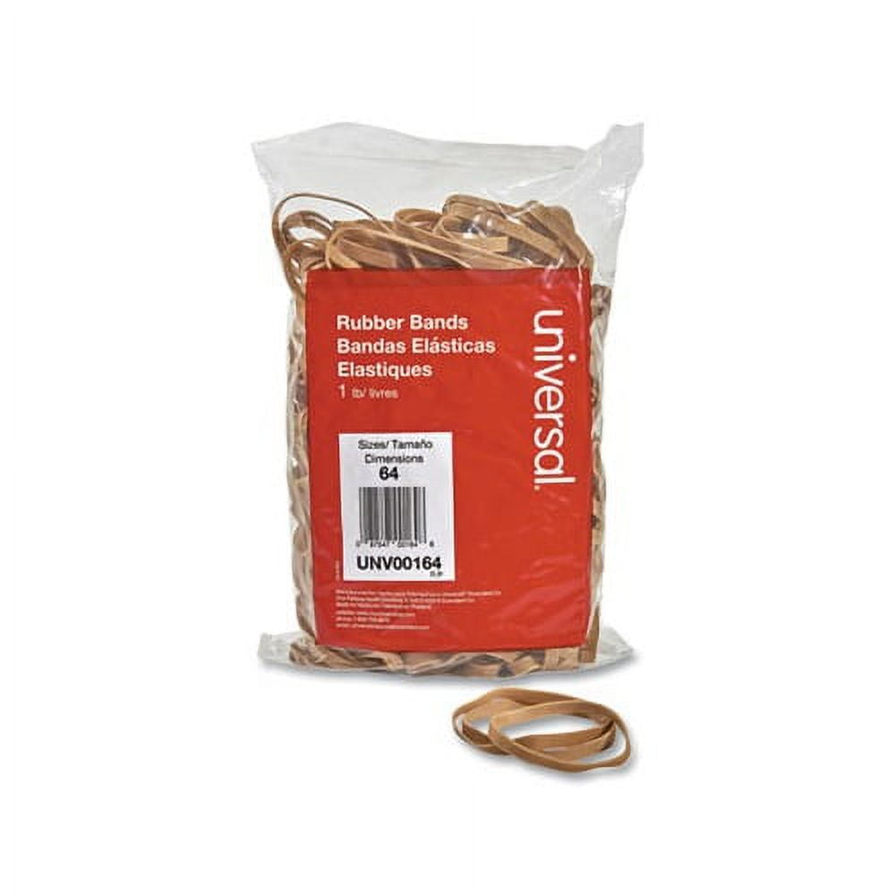 Rubber Bands Size 64, 0.04" Gauge, Beige, 1 lb Bag, 320/Pack - Walmart.com