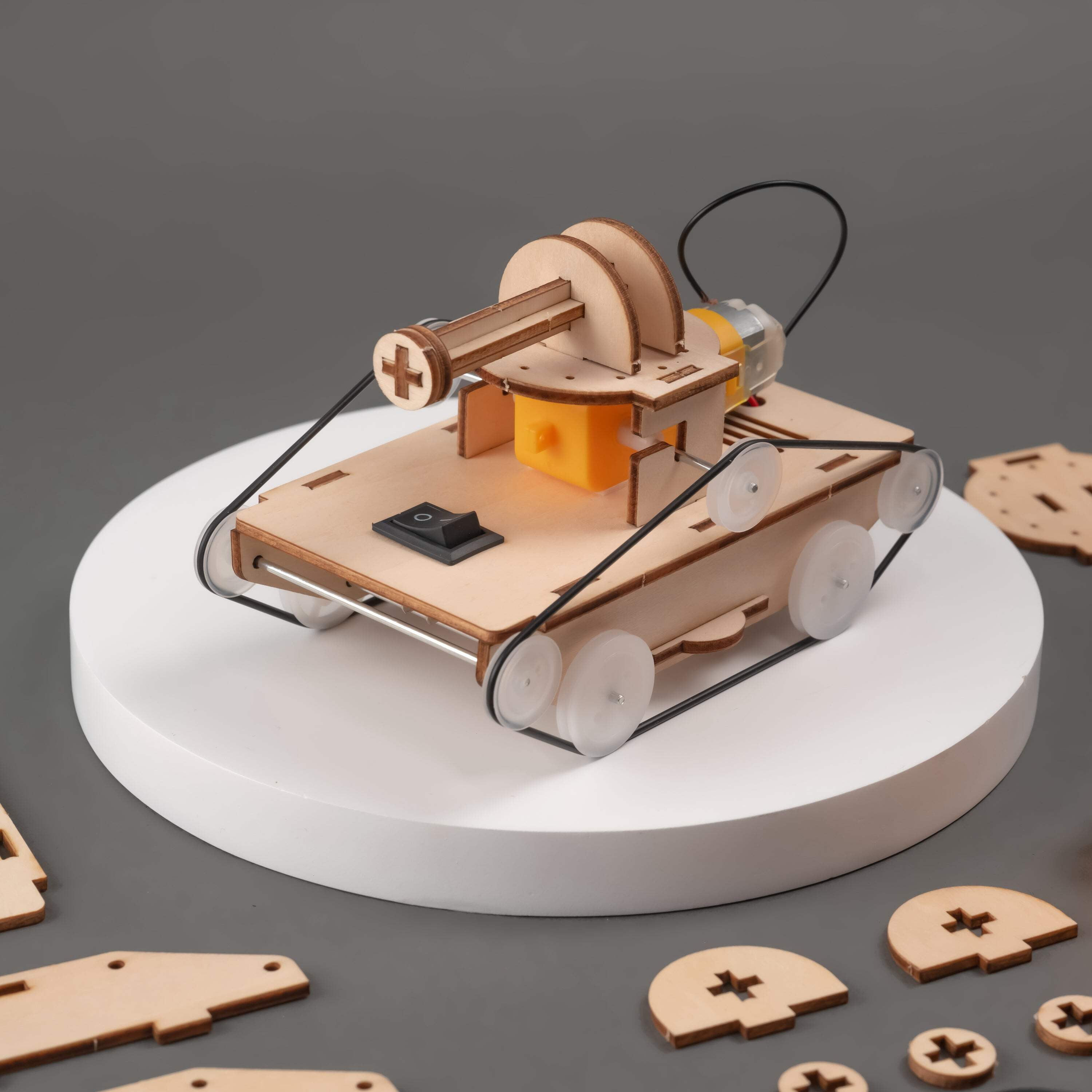 Rubber Bands Tank, DIY Kit, Educational STEM Toy, Craft Kit for Kids ...