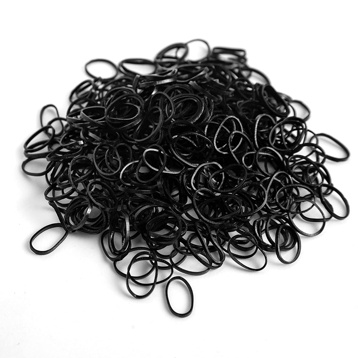Rubber Bands for Hair, Soft Elastic Bands for Hair Braids, 300pcs ...