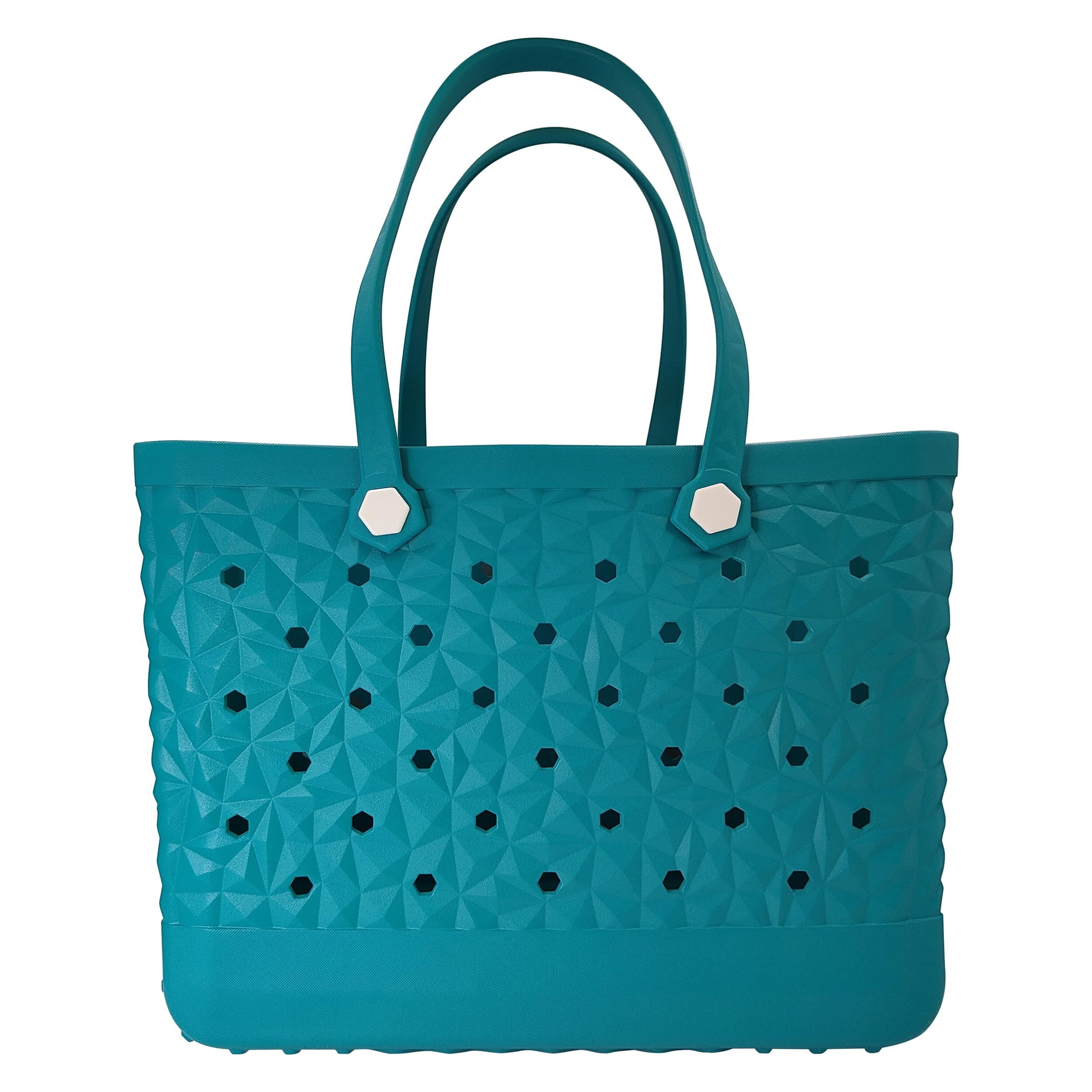 Rubber Beach Bag Waterproof Durable Tote Bag for Beach Sports Pool ...