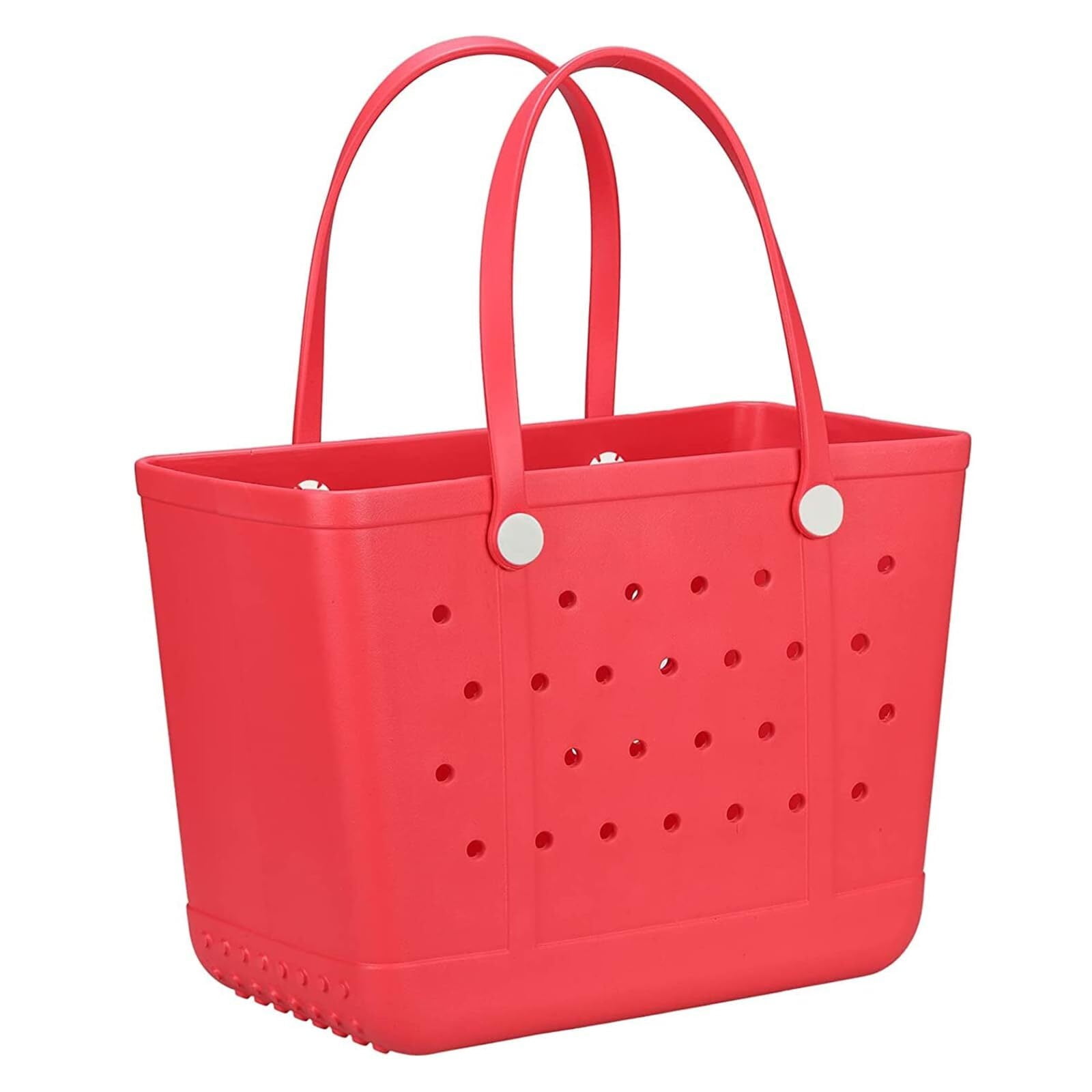 Rubber Beach Tote Bag, X Large Beach Bag for Women, EVA Beach Bag Waterproof Sandproof (Green ...