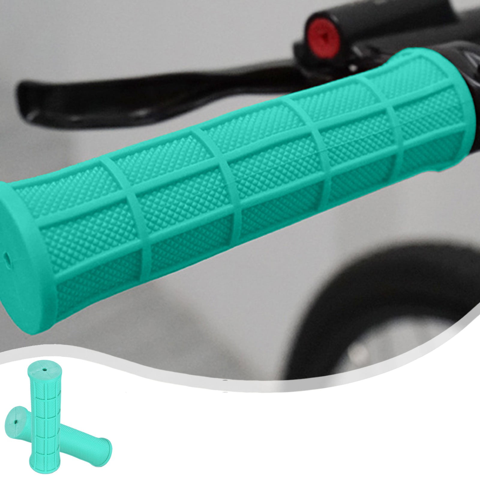 Rubber Bike Handle Cover, Ergonomic Slip-Resistant Grip, Soft Material ...
