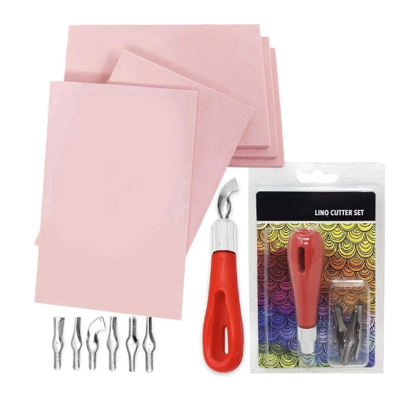 Rubber Block Stamp Carving Blocks Stamp Making Kit, Rubber Stamp Making ...