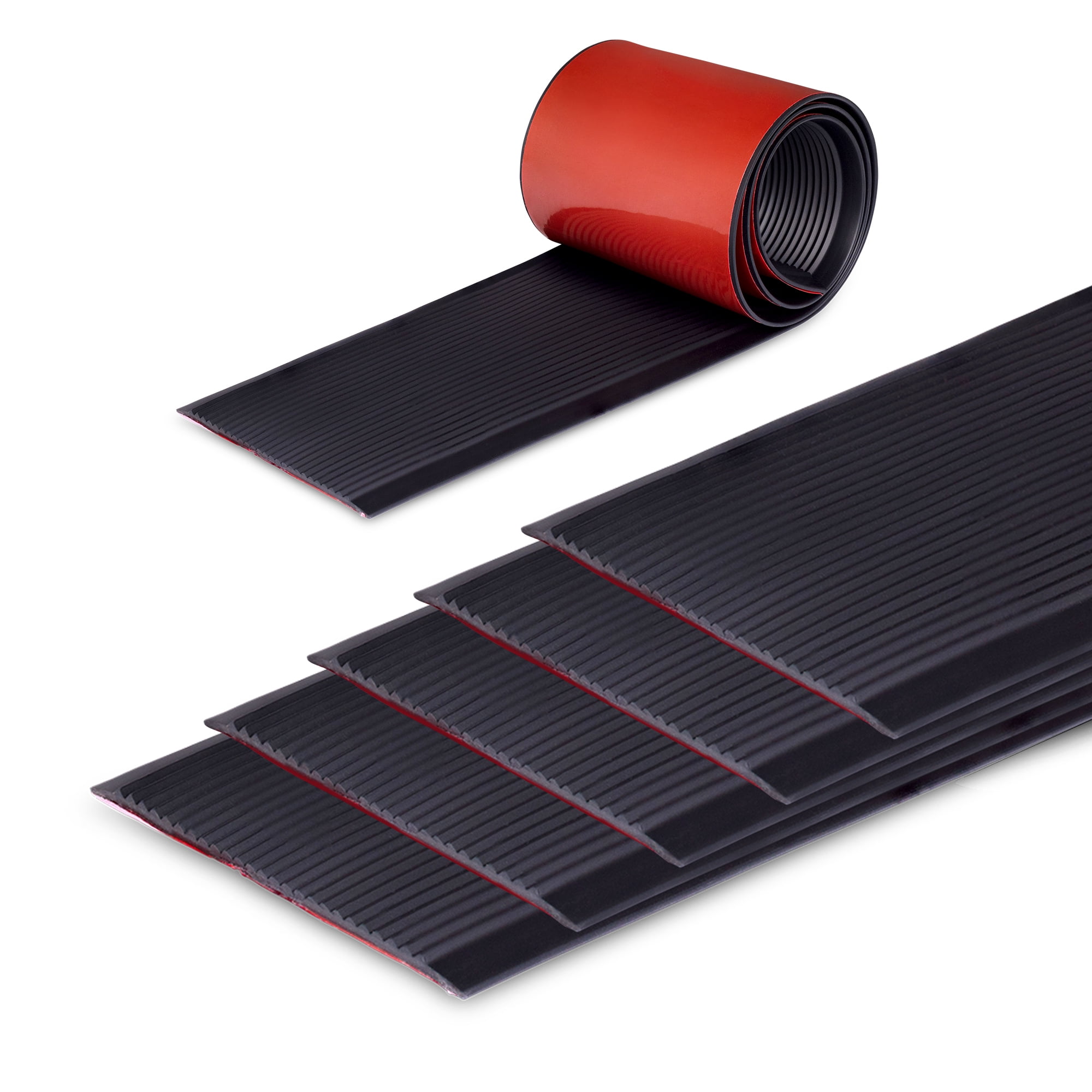 Rubber Bond 4x36in Heavy Duty Anti Slip Stair Treads (5-Pack ...